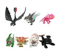 Dragon httyd (Set of 7 pcs) / Light Fury, Night Fury (Toothless ...