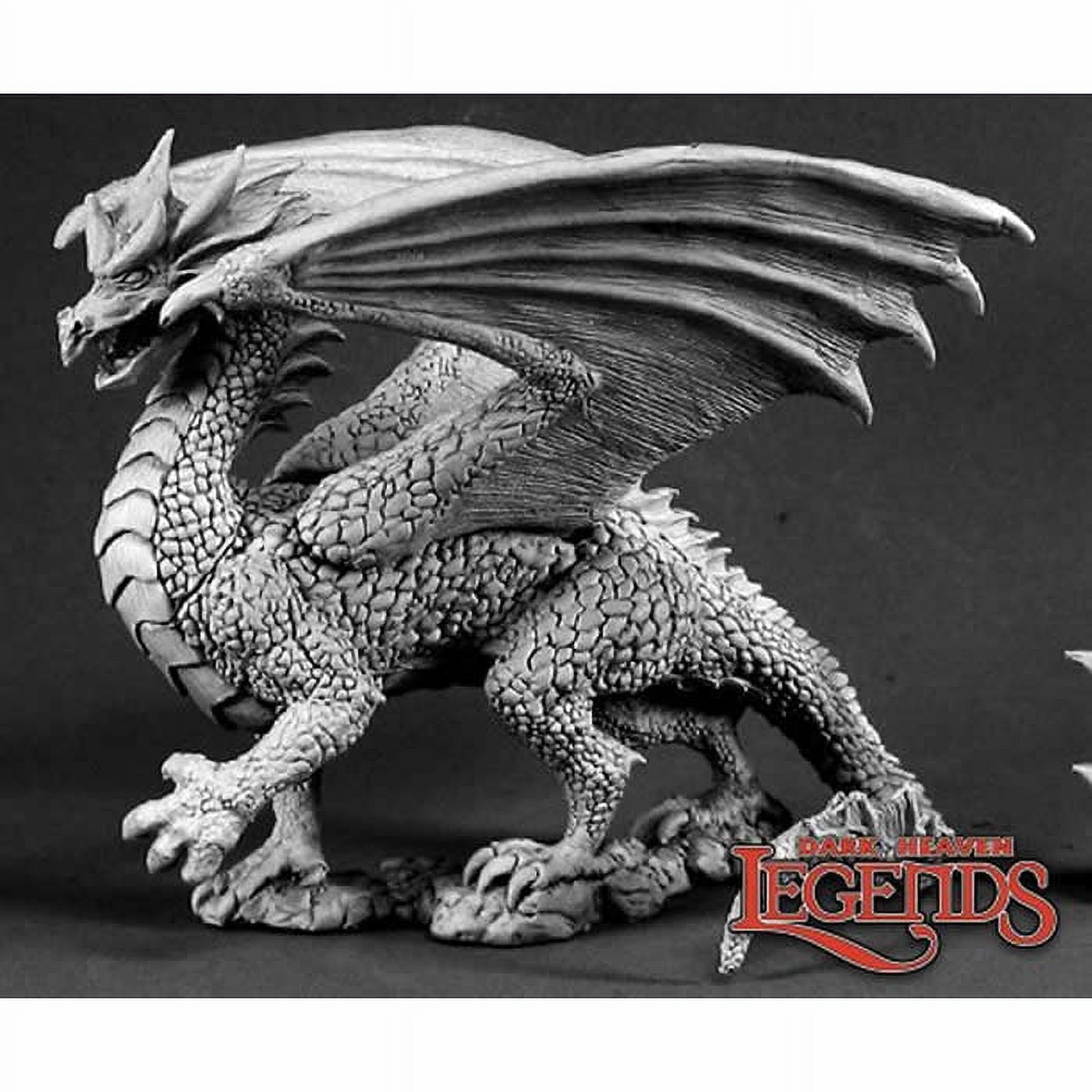 Dragon of Fire Miniature 25mm Heroic Scale Dark Heaven Legends Reaper ...