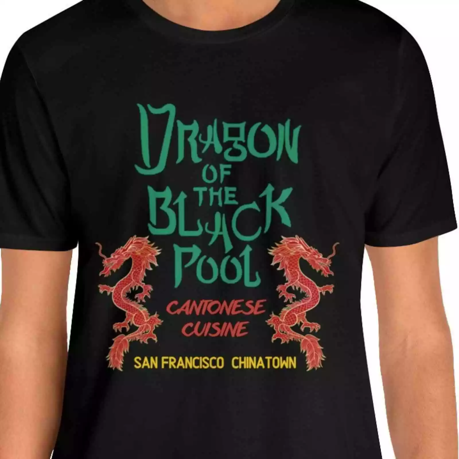 Dragon of the Black Pool Big Trouble in Little China T Shirt Tee Tshirt ...