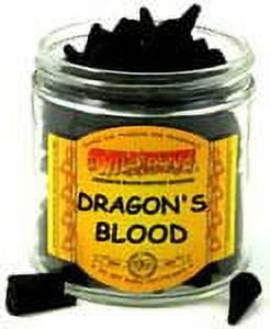 Dragon's Blood - 100 Wildberry Incense Cones - Walmart.com