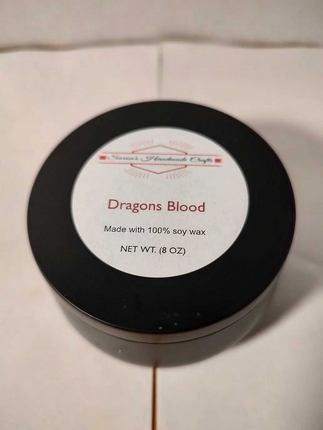 Dragon's Blood Candle, Saxon's Handmade Crafts, LLC, 8 Ounce, 1 Pack ...