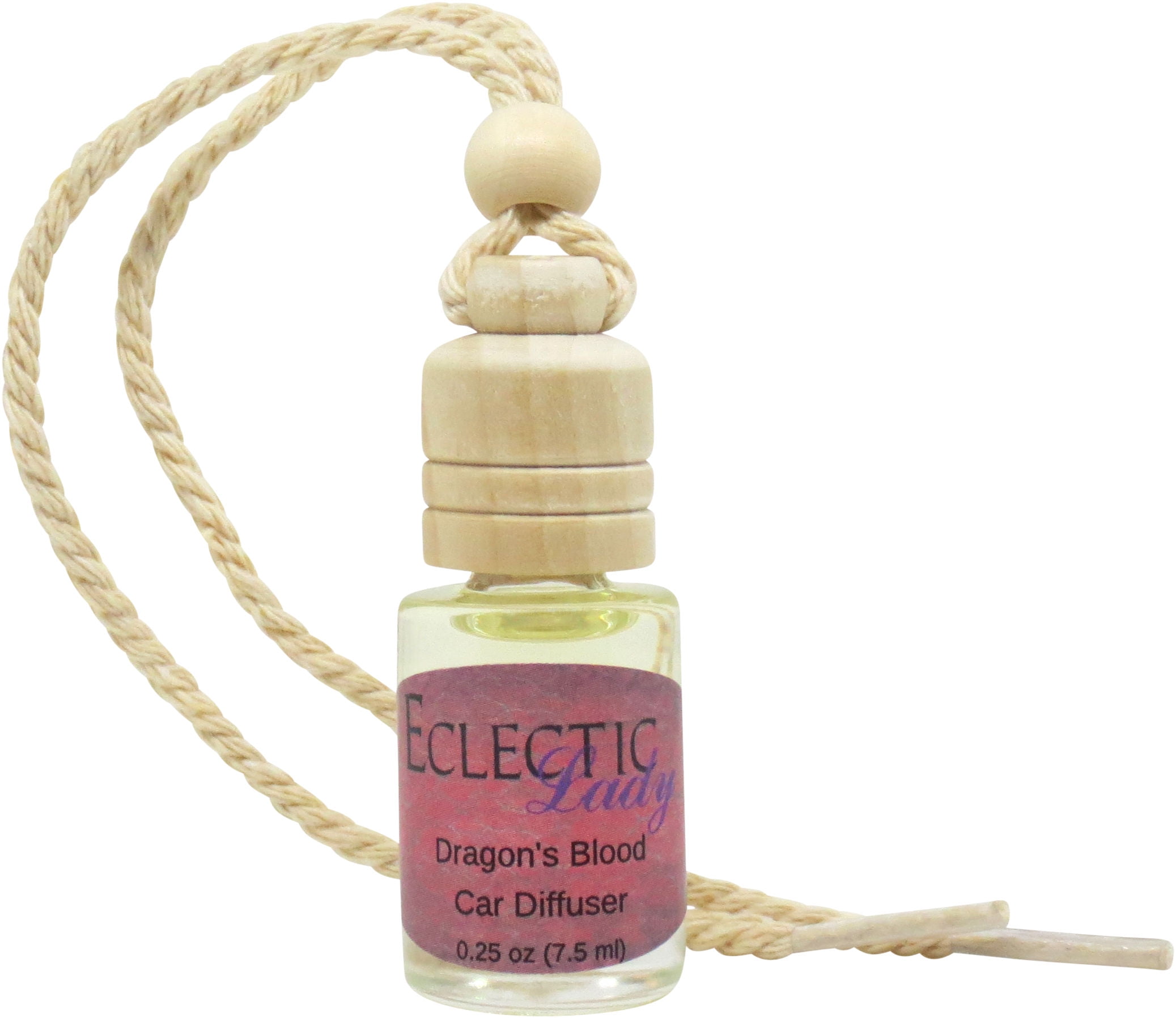 Dragon's Blood Scented Car Diffuser by Eclectic Lady, 7.5 ml, Air Freshener, Premium Fragrance ...