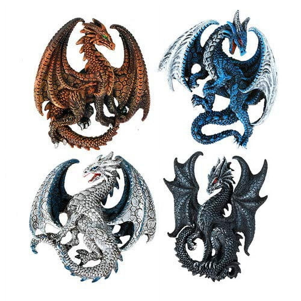 Dragon's Lair Ruth Thompson Set of 4 Collectible Sculptural Dragons ...