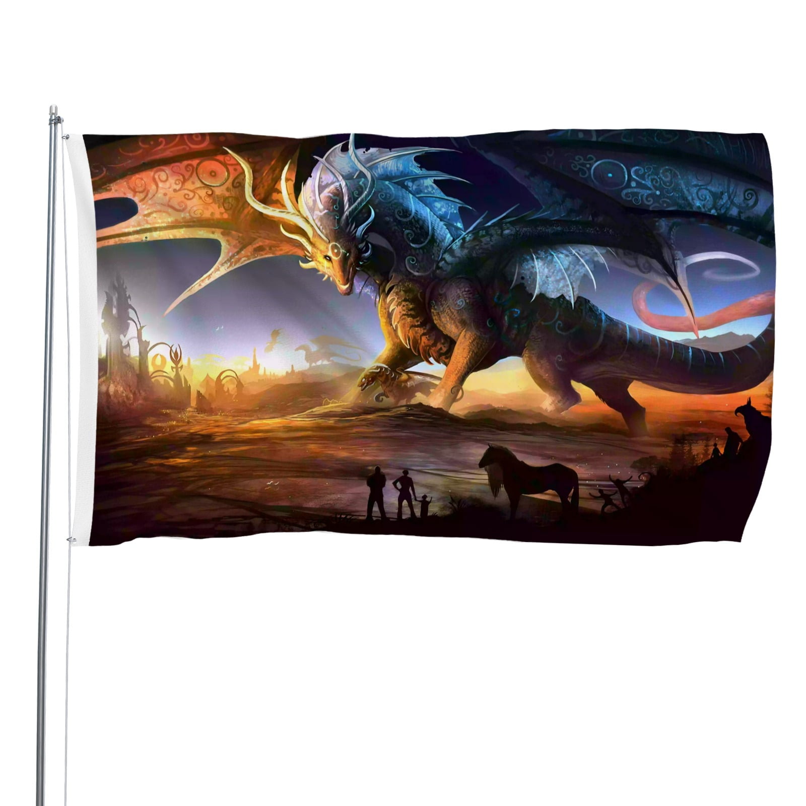 Dragon-themed Printed Flag Perfect gift for fans, friends, and family ...