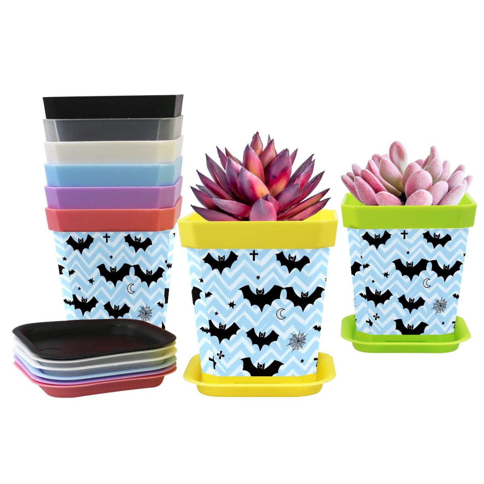 DragonBtu Plant Pots with Drainage - Home Decor Flower Pots for Indoor ...