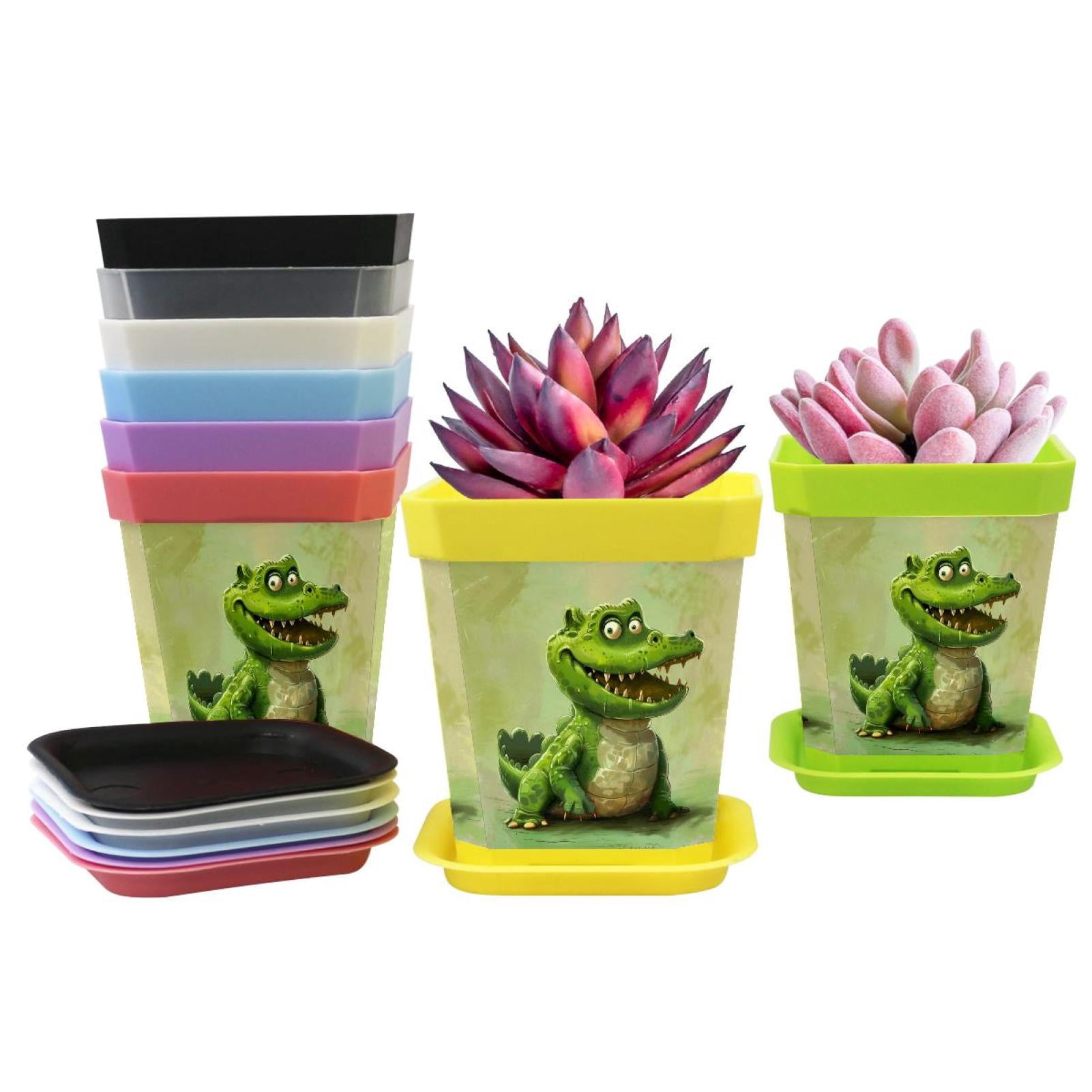 DragonBtu Plant Pots with Drainage - Home Decor Flower Pots for Indoor ...