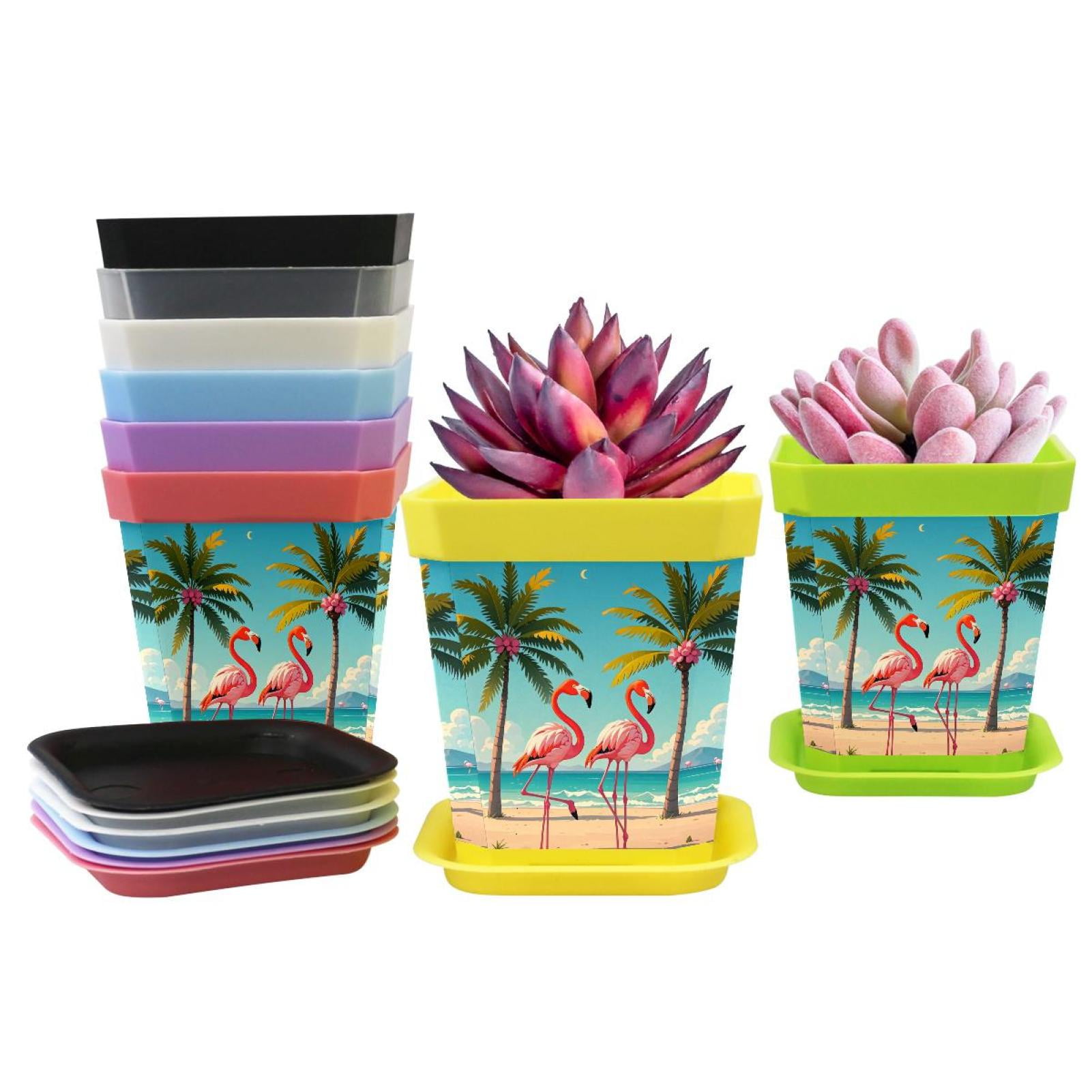 DragonBtu Plant Pots with Drainage - Home Decor Flower Pots for Indoor ...