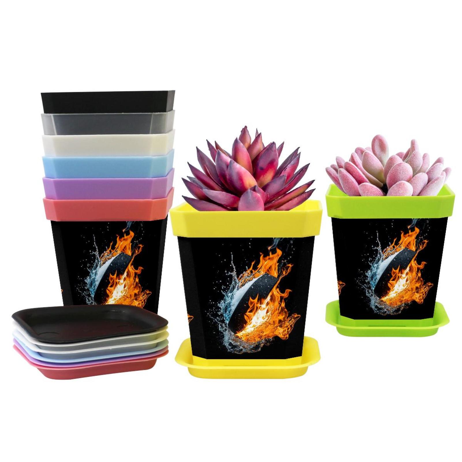 DragonBtu Plant Pots with Drainage - Home Decor Flower Pots for Indoor ...
