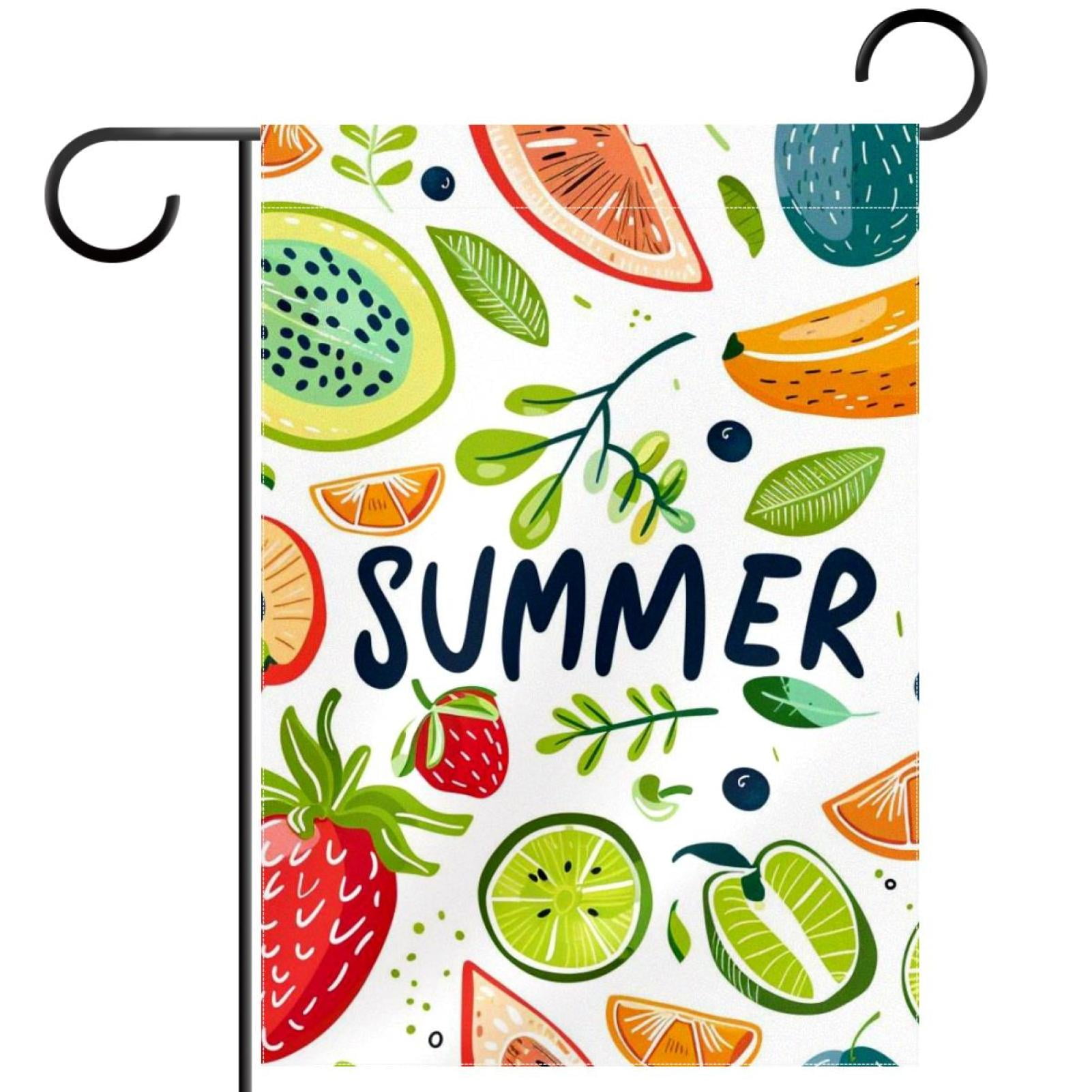 DragonBtu Seasonal Garden Flag Double Sided Spring Summer Yard Outdoor ...