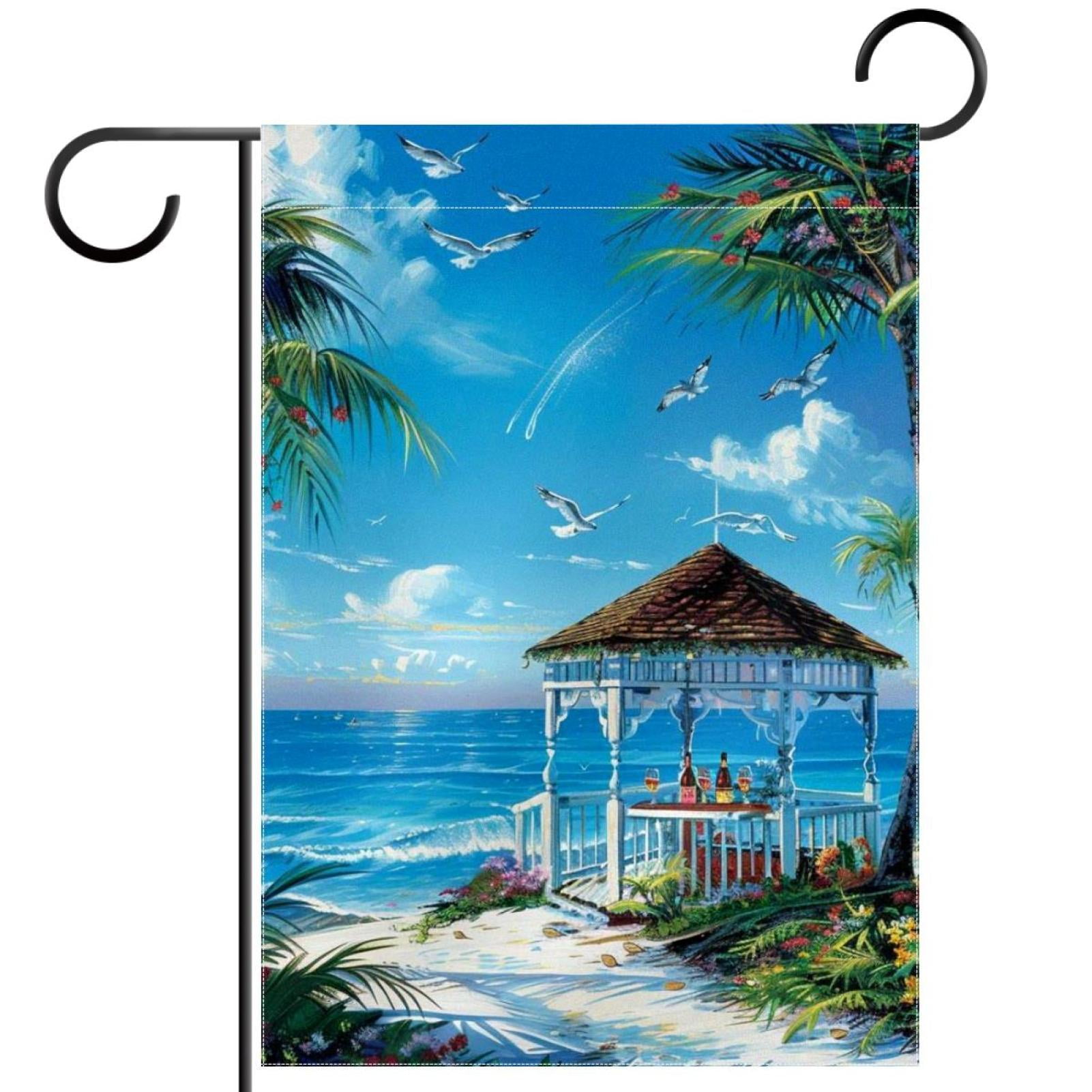 DragonBtu Seasonal Garden Flag Double Sided Spring Summer Yard Outdoor ...