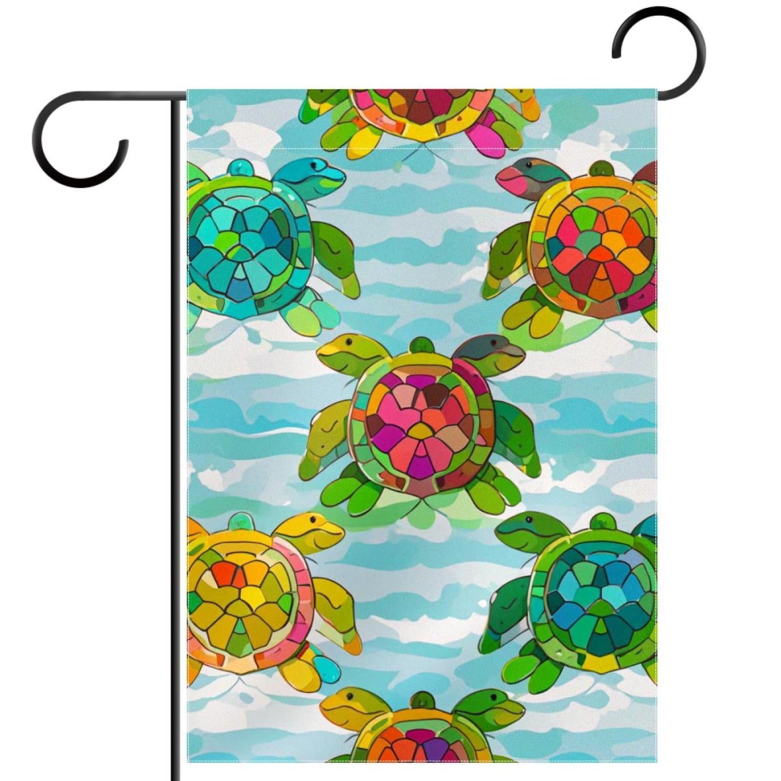 DragonBtu Seasonal Garden Flag Double Sided Spring Summer Yard Outdoor ...