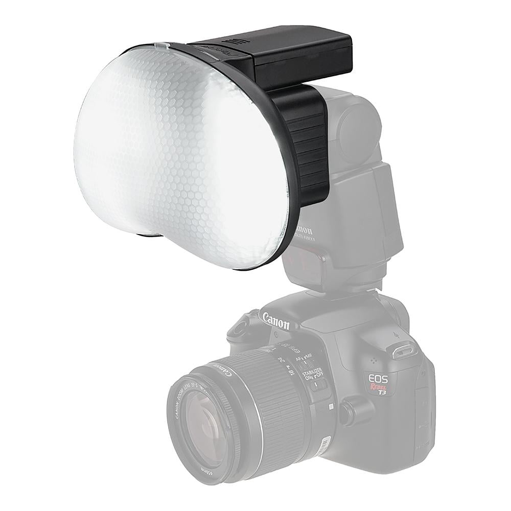 DragonEye Speedlight Diffuser with LED light for Video from Fotodiox ...