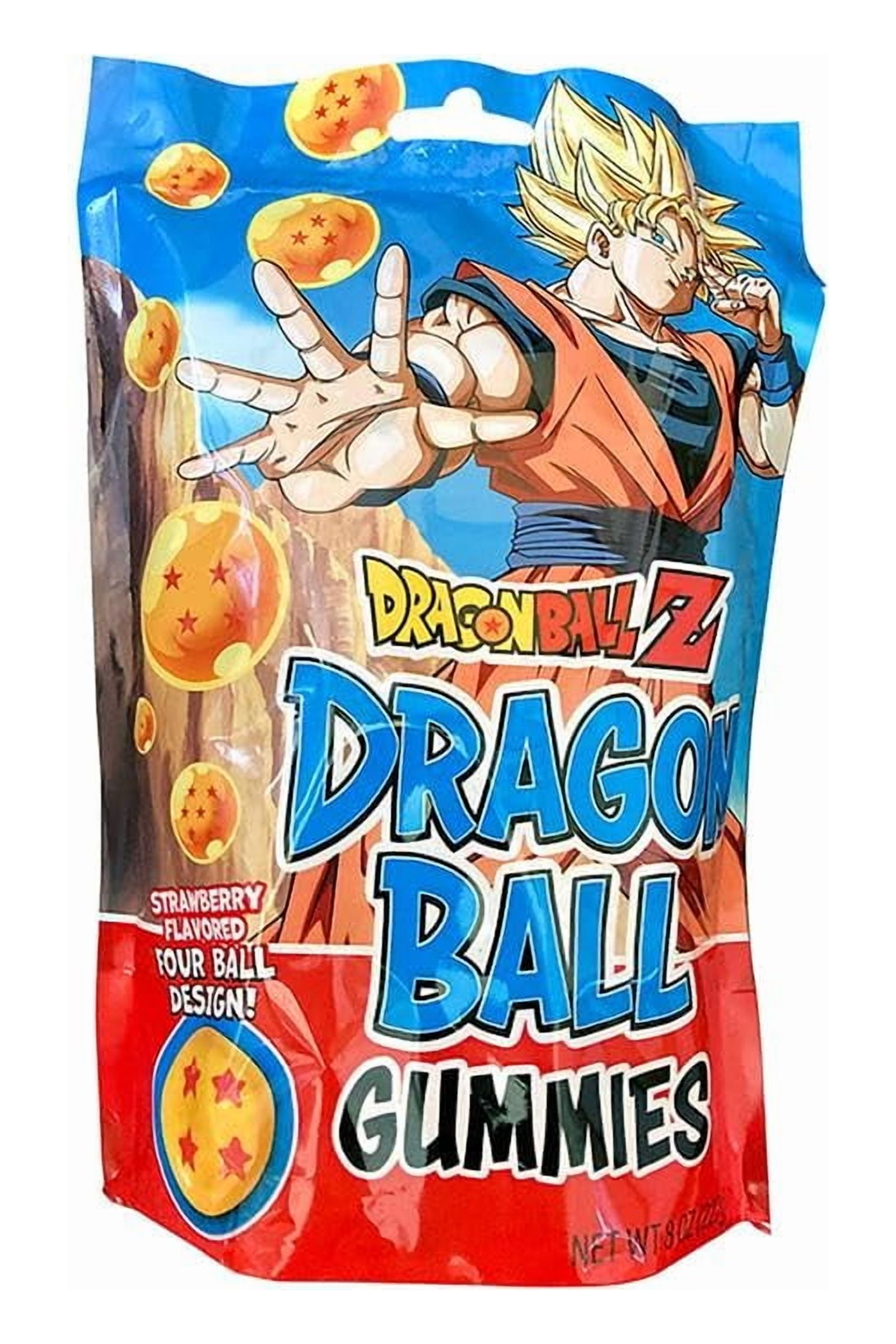 Dragonball DBZ Dragon Ball BCF26 Gummies Four Ball Design Strawberry ...