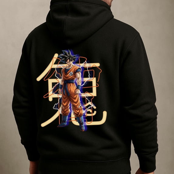 Dragonball Hoodie - Valentines Day Anime Hoodie - Son Goku Hoodie ...
