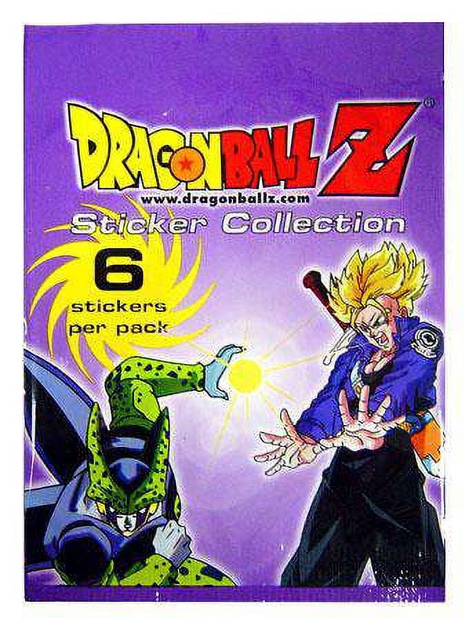 Dragonball Z Sticker Pack (6 Stickers) - Walmart.com