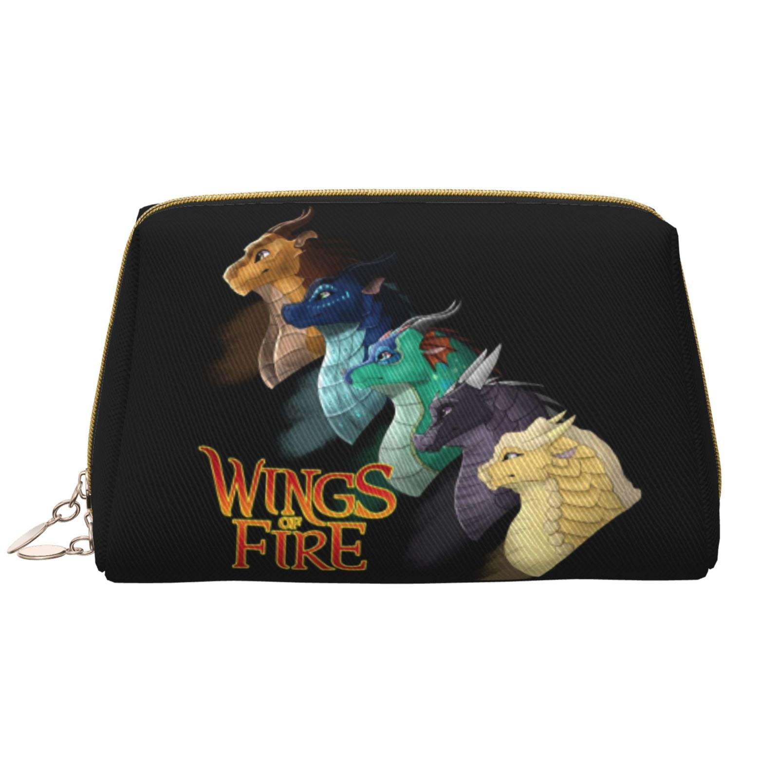 Dragonets Wings Of Fire WOF Cosmetic Bag Makeup Organizer Leather ...
