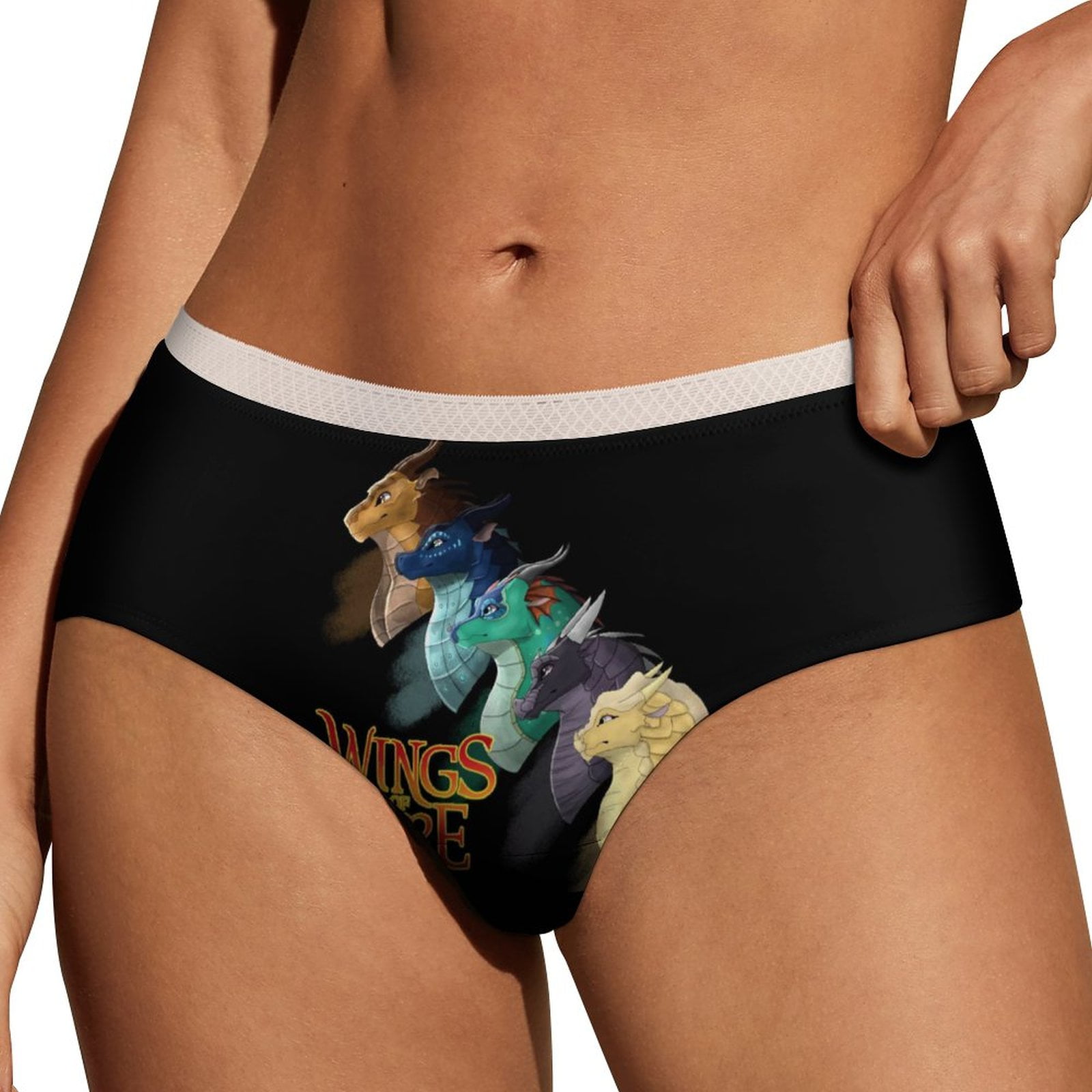 Dragonets Wings Of Fire WOF Women's Lace Brief Breathable Sexy Elastic Bikini Hipster Panties ...