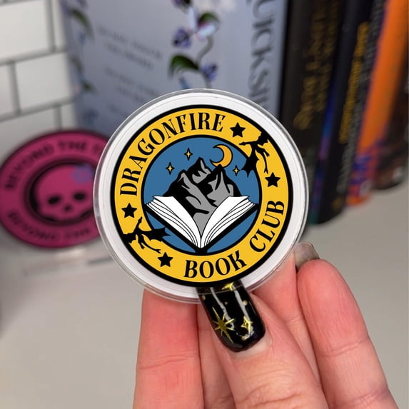 Dragonfire Book Club eReader Grip | Phone Grip | eReader Holder | Book ...