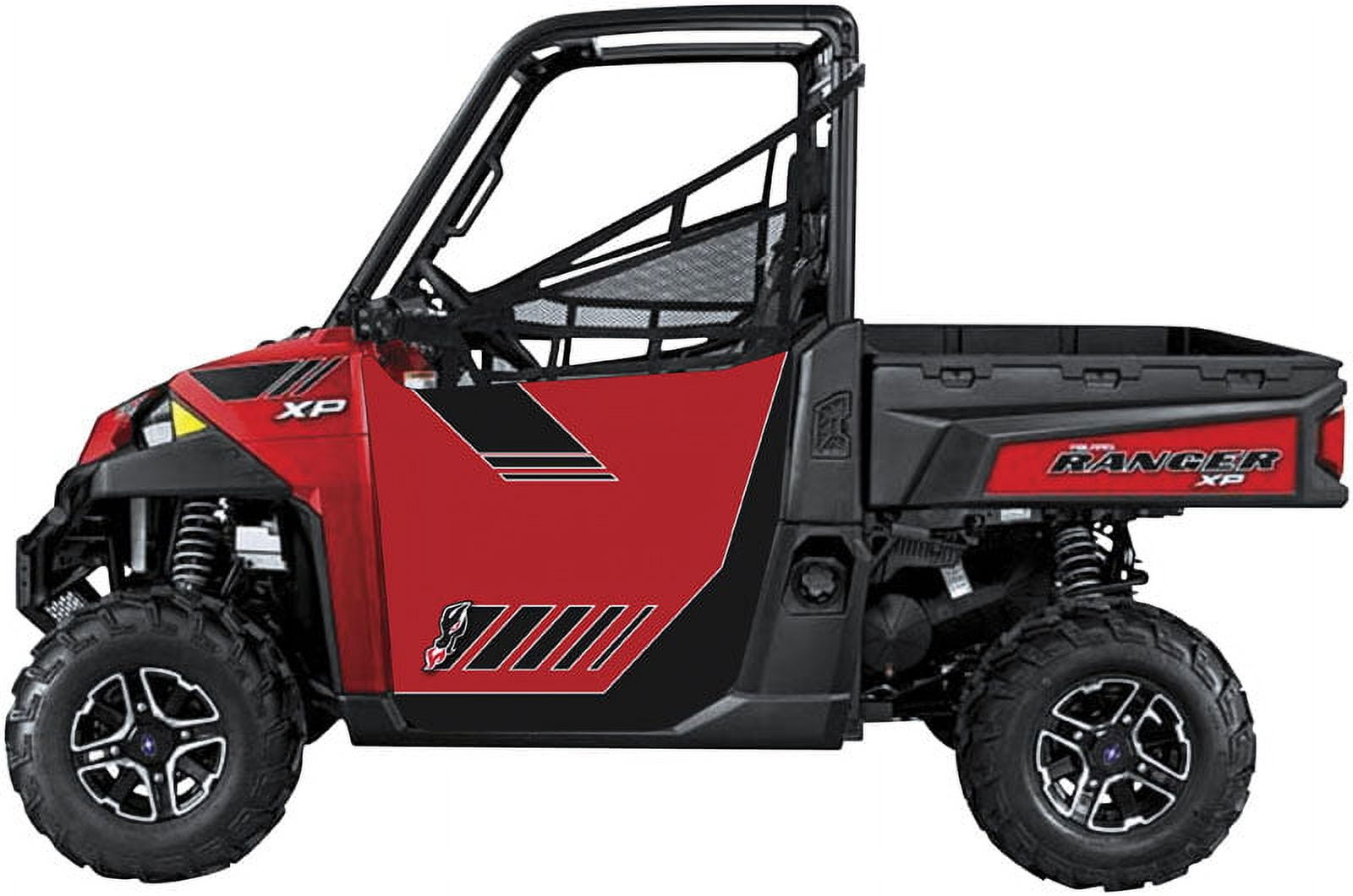 Dragonfire Racing Door Graphics Red LE 8218 - Walmart.com