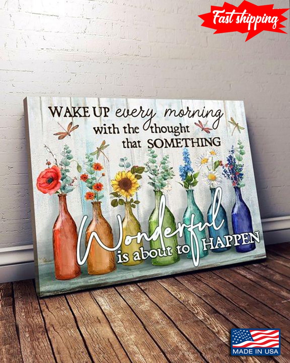 Dragonflies & Flowers Wake Up Every Morning With The Thought That ...