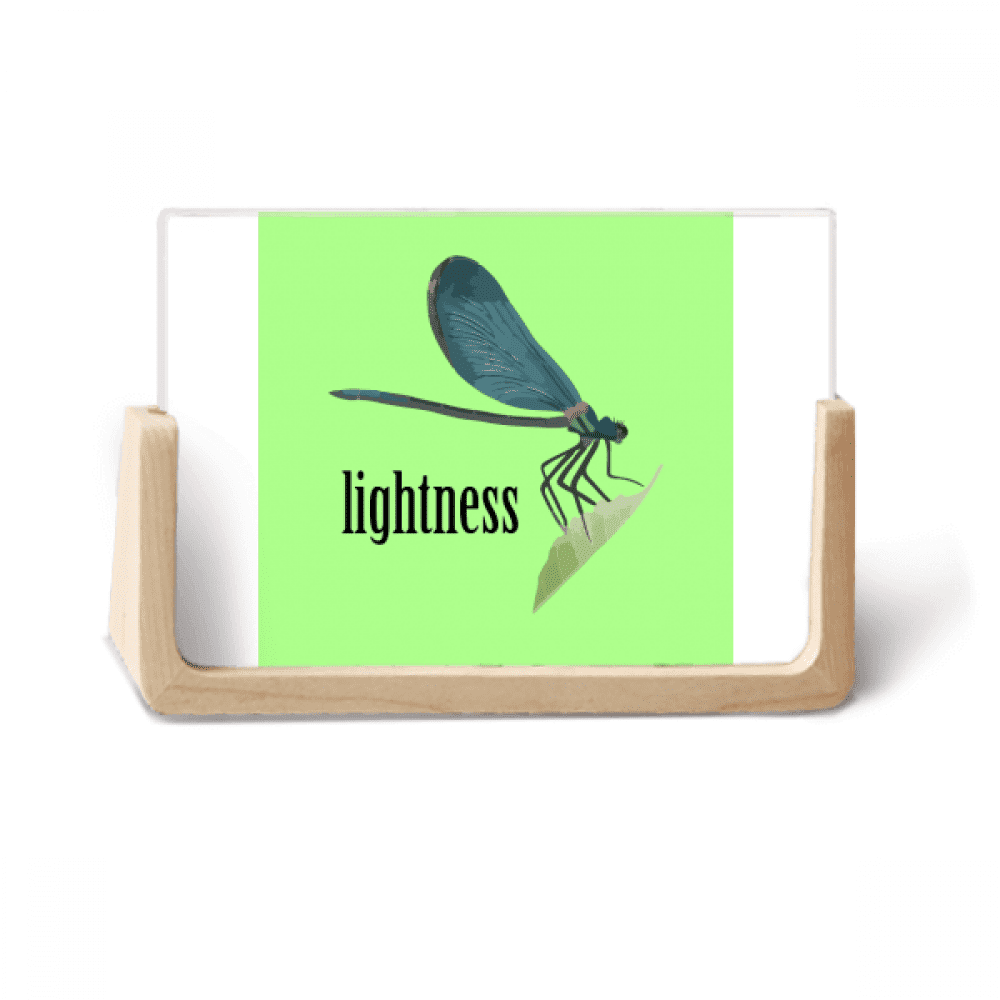 Dragonflies Insects Elegant Graceful Photo Wooden Photo Frame Tabletop ...