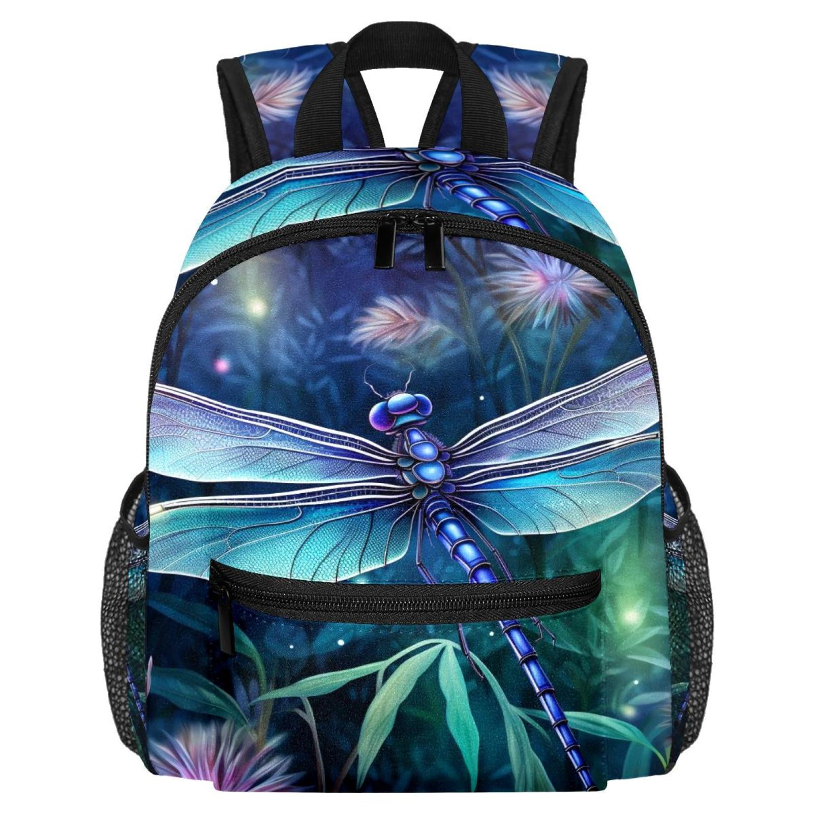 Dragonfly Adjustable Shoulder Strap Beach Backpack with Large Capacity ...