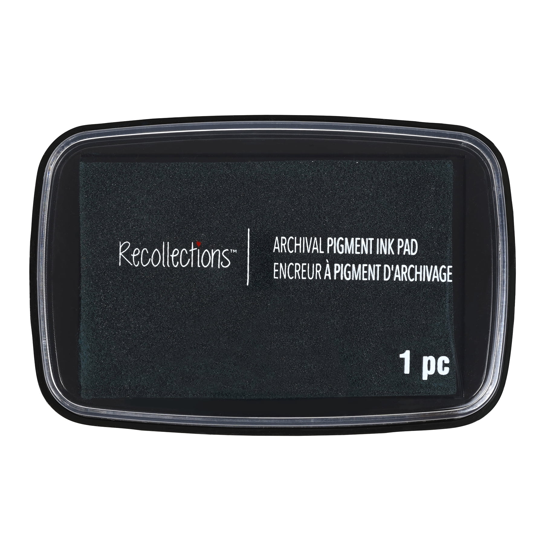 Dragonfly Black Archival Pigment Ink Pad by Recollections - Use On Paper - Chipboard - Wood ...