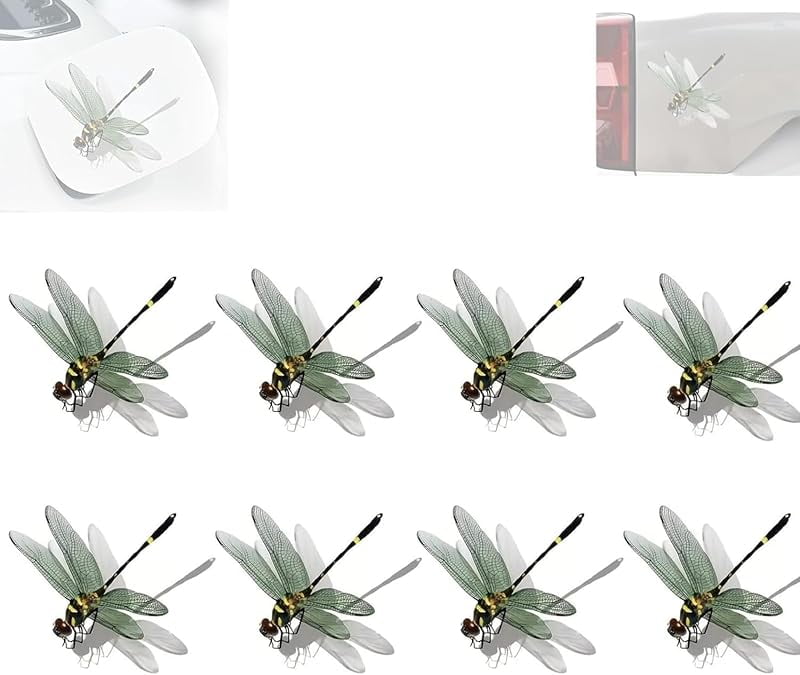 Dragonfly Car Vinyl Decal, 3D Dragonfly Stickers Auto Window, Ultra ...