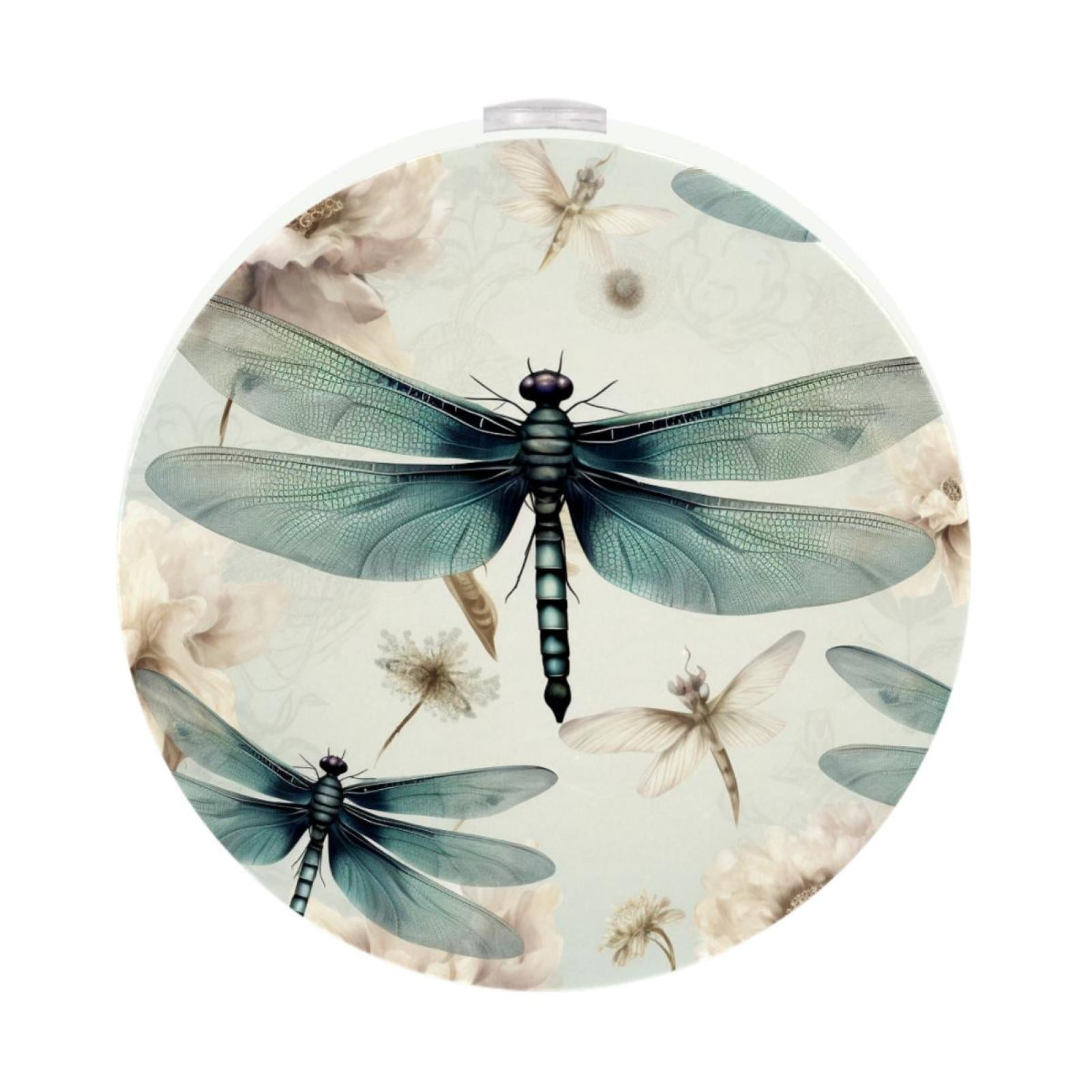 Dragonfly Circular Night Light - 2 Pack, LED Chip, ABS Material ...