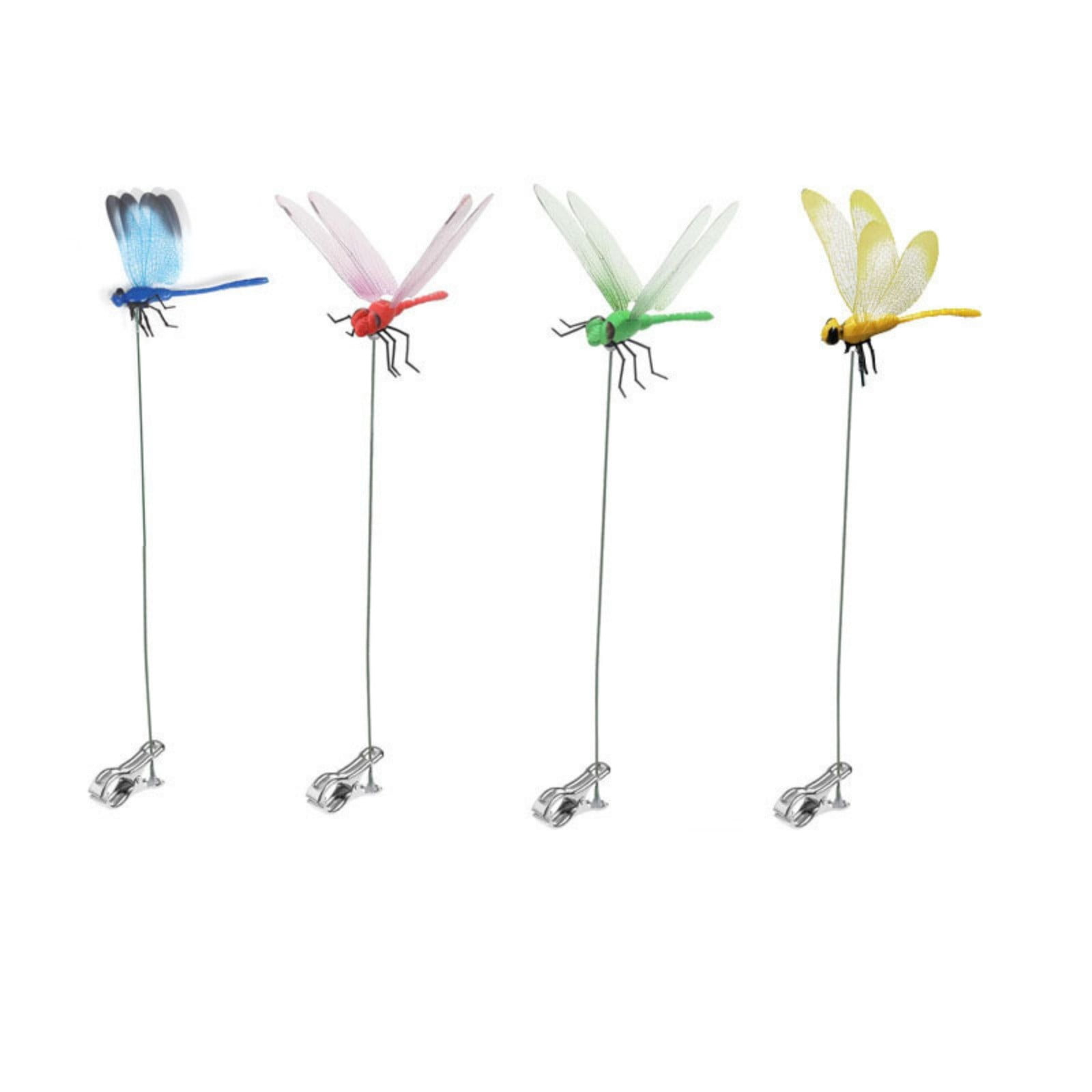 Dragonfly Clip Bug Repellent, Outdoor Dragonfly Rod Clip, 3D Artificial ...
