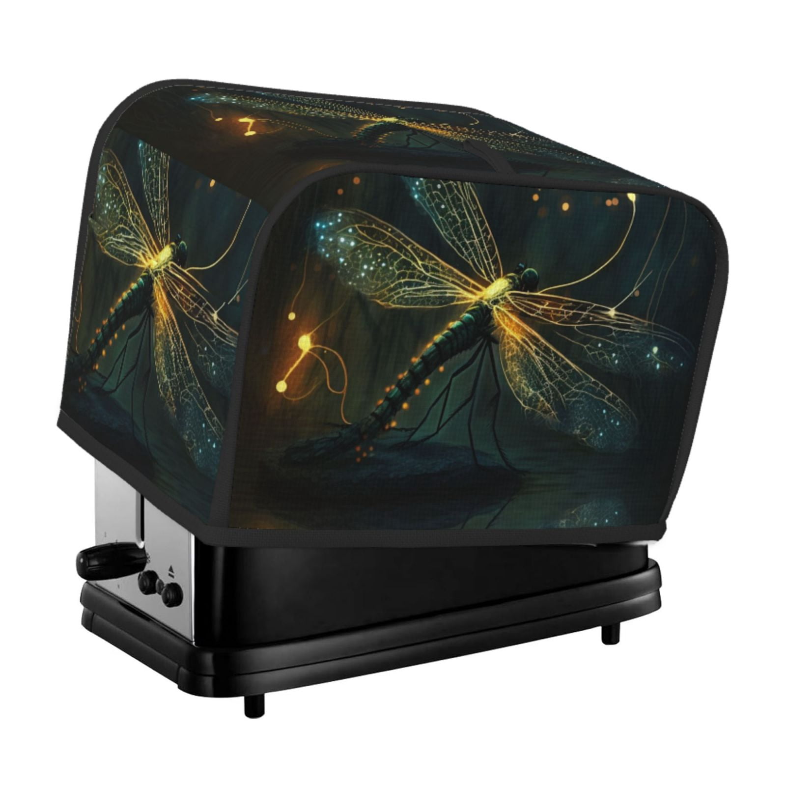 Dragonfly Dance Fireflies Art 2 Slice Toaster Cover Bread Maker Dust ...