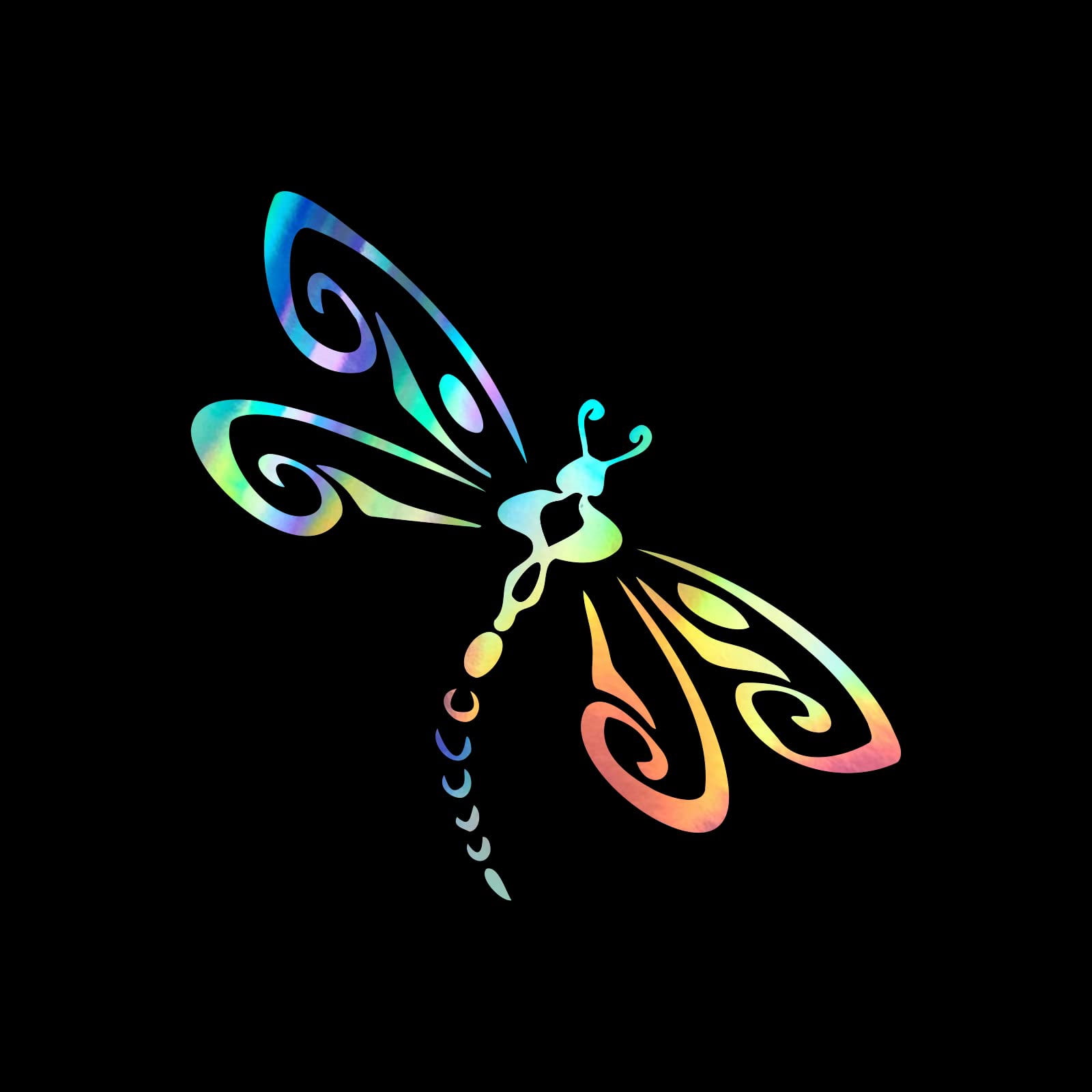 Dragonfly Decal Vinyl Sticker IFF17 Auto Car Truck Wall Laptop ...