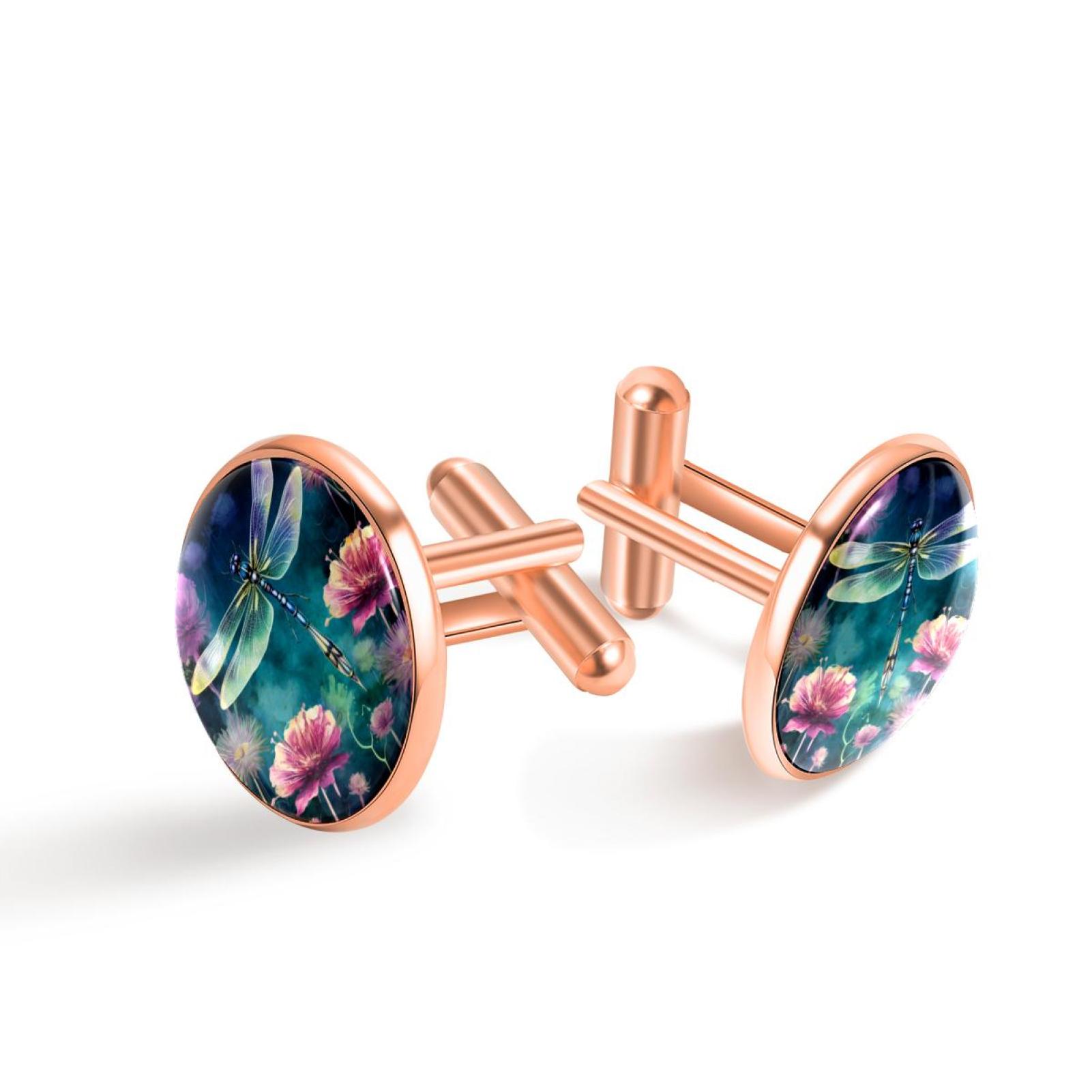 Dragonfly Elegant Suit Accessories: Men Cufflink Sets in Stainless ...