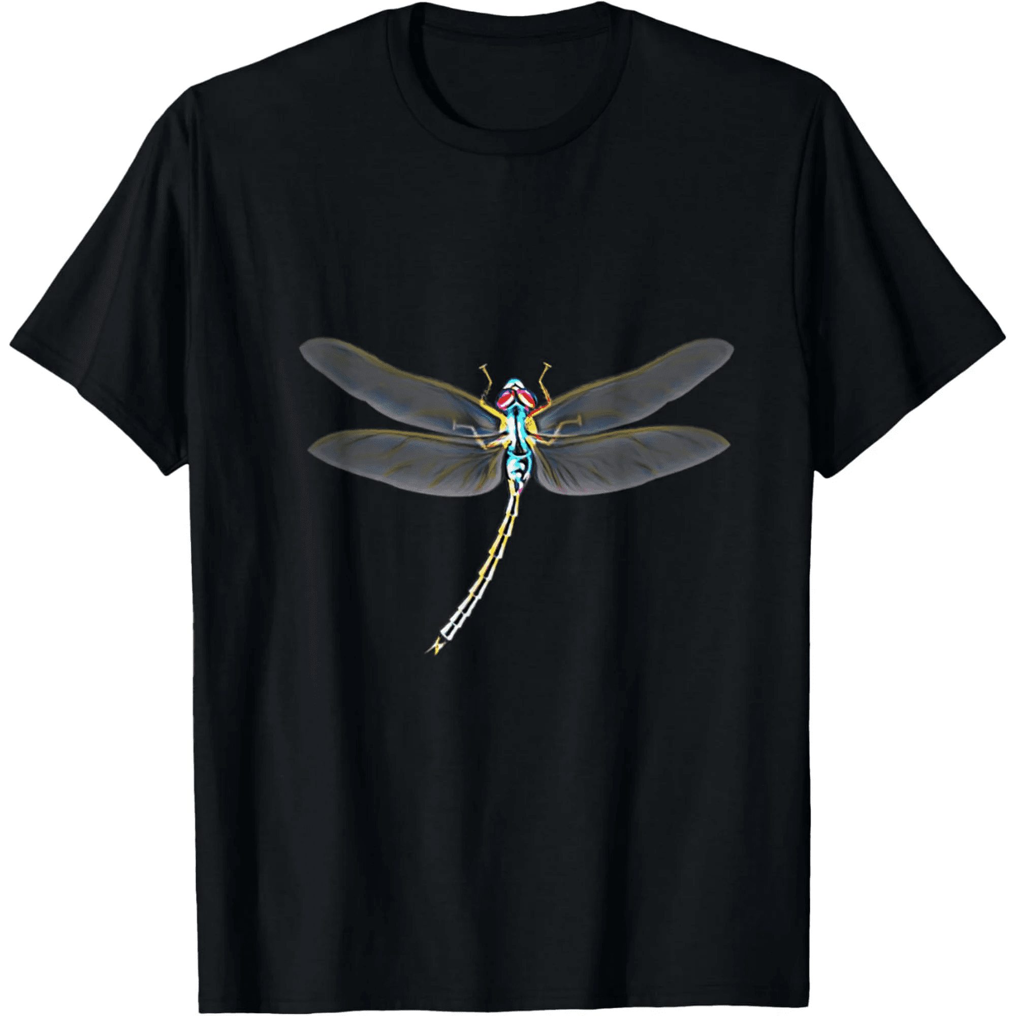 Dragonfly Insect Motif colorful Insects Wings Dragonflies T-Shirt100 ...