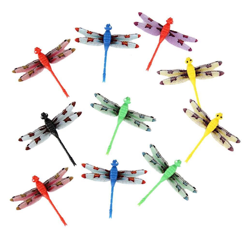 Dragonfly Insect Repellent Charm, Realistic PVC Design, 6-12cm Wings ...