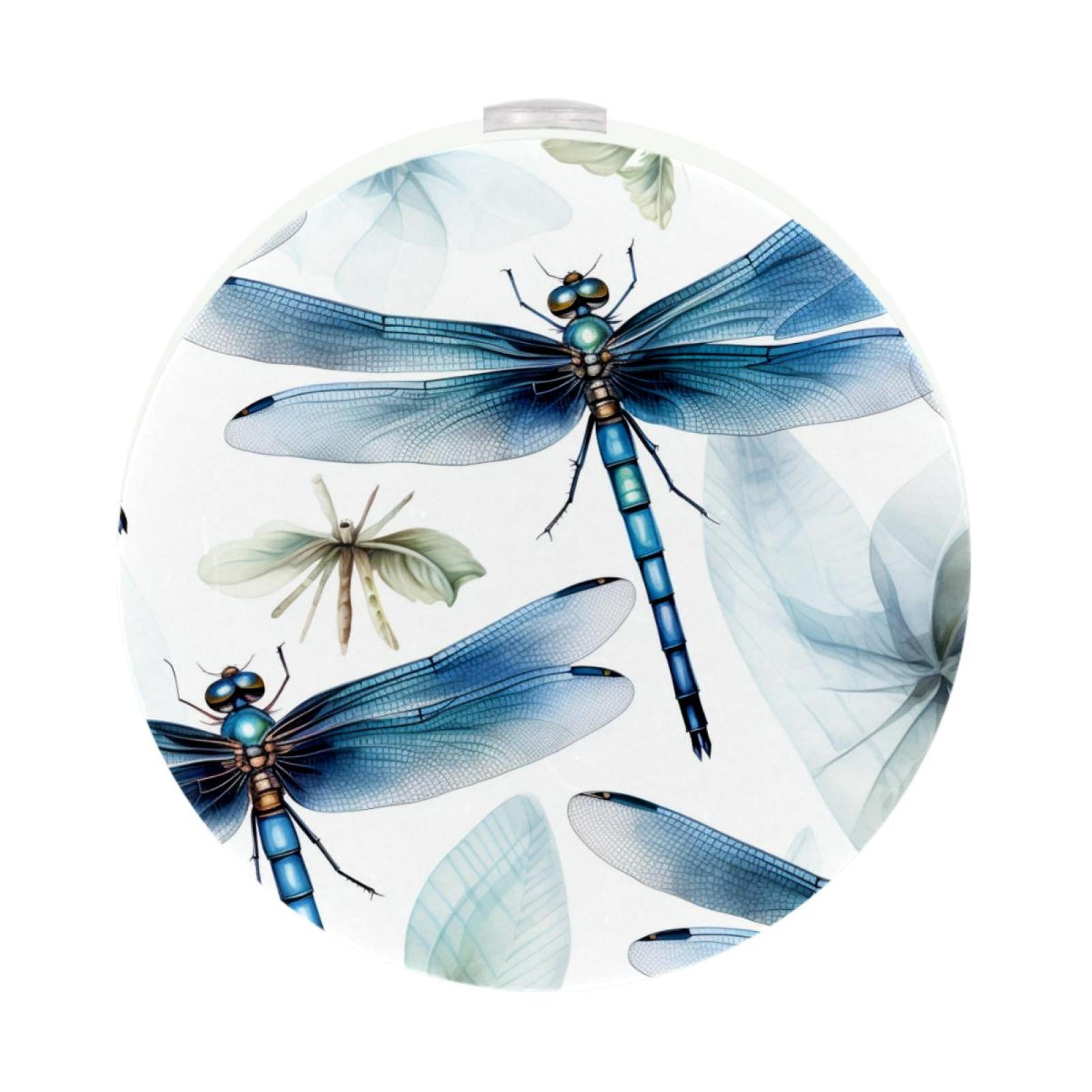 Dragonfly LED Night Lights - Indoor Room Lights, Two-Pack Small LED ...