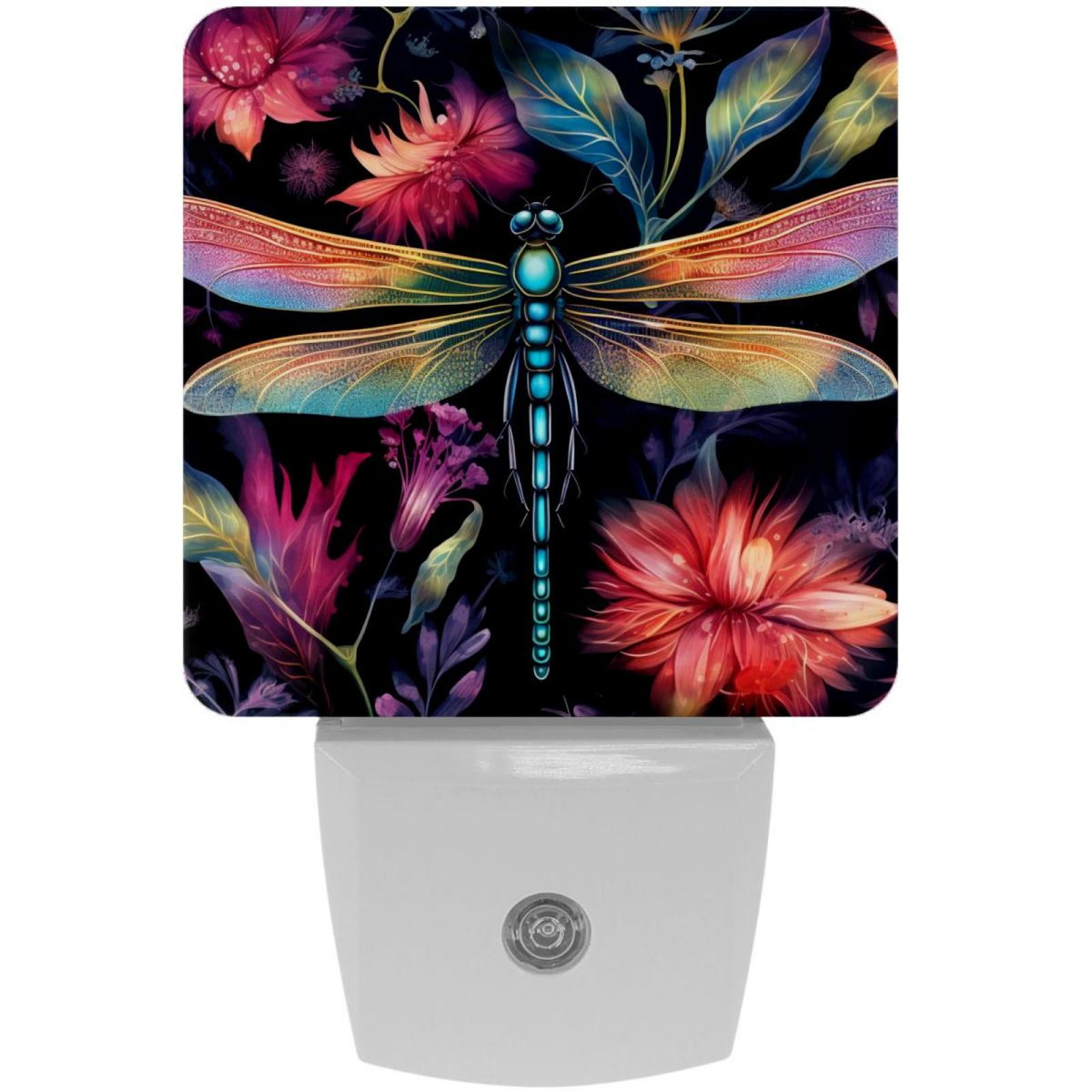Dragonfly LED Square Night Lights - Bedside Lighting Solution for a ...