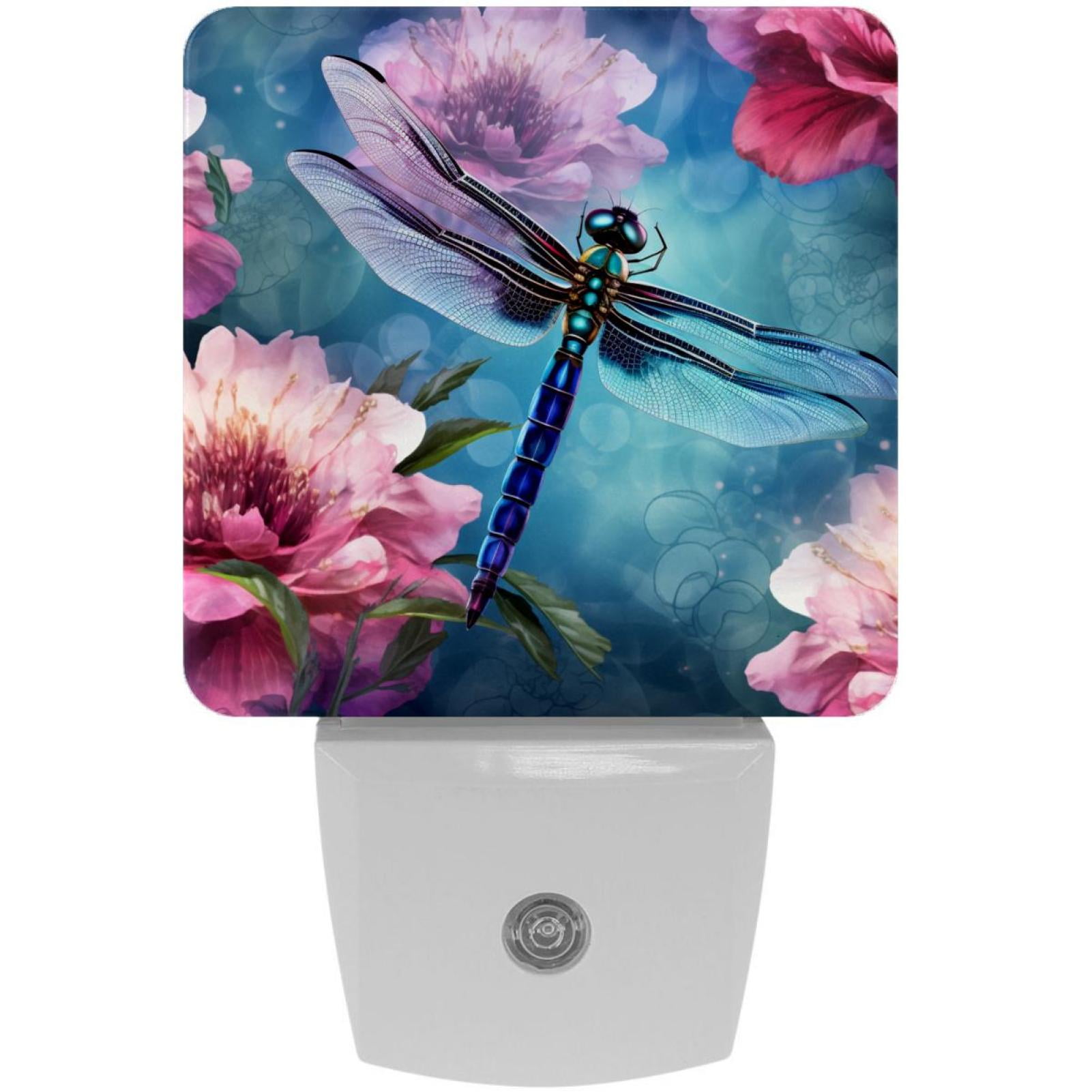 Dragonfly LED Square Night Lights - Elegant and Energy Efficient ...