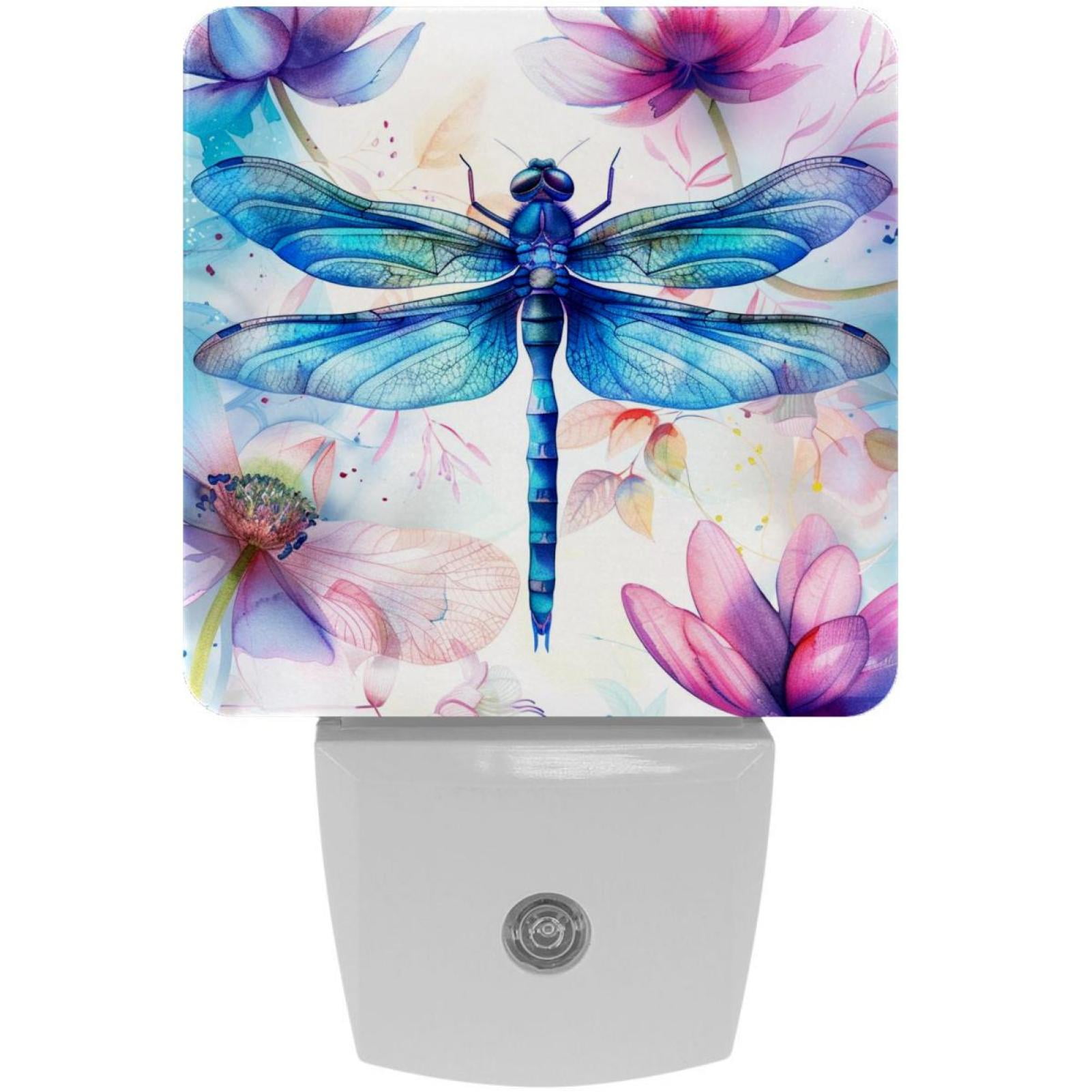 Dragonfly LED Square Night Lights: Energy-Efficient and Stylish ...