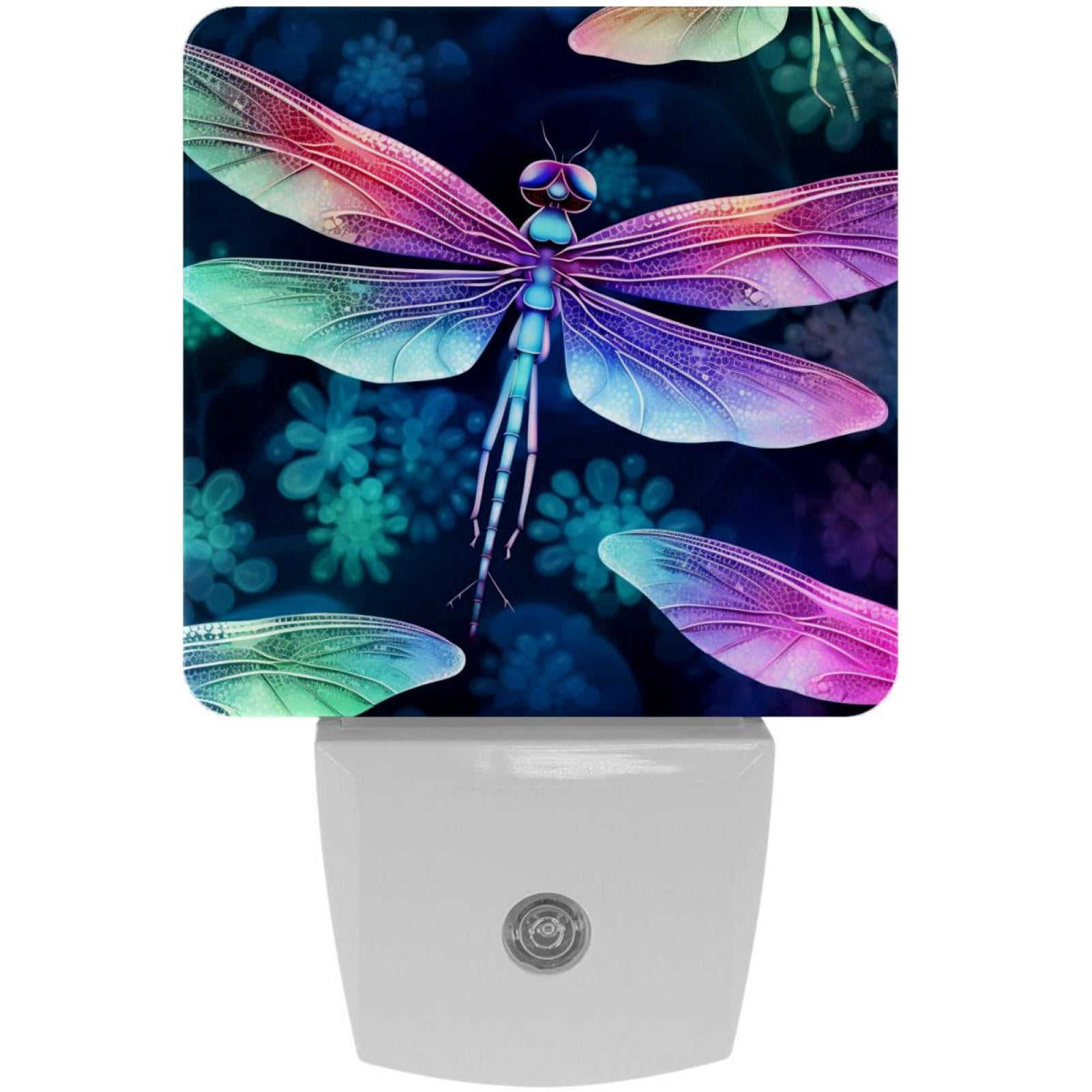 Dragonfly LED Square Night Lights - Modern Design, Energy Efficient ...