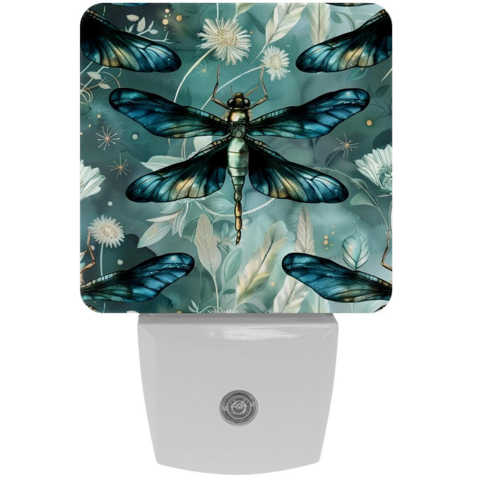 Dragonfly LED Square Night Lights - Stylish and Energy-Efficient ...