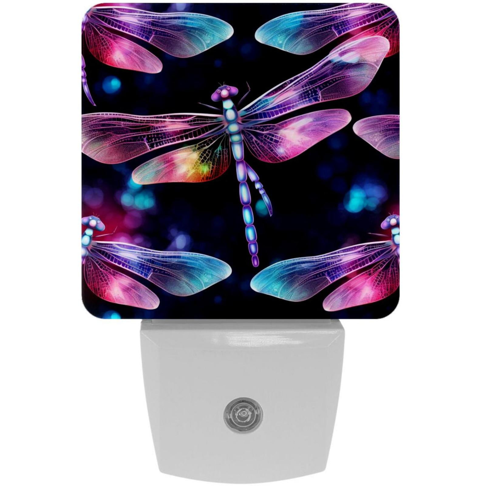 Dragonfly LED Square Night Lights - Stylish and Energy-Efficient ...