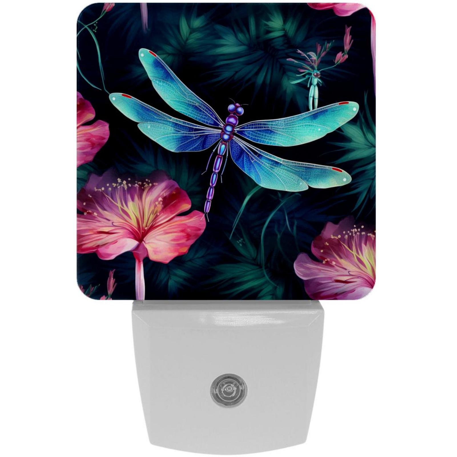 Dragonfly LED Square Night Lights - Stylish and Energy-Efficient Room ...