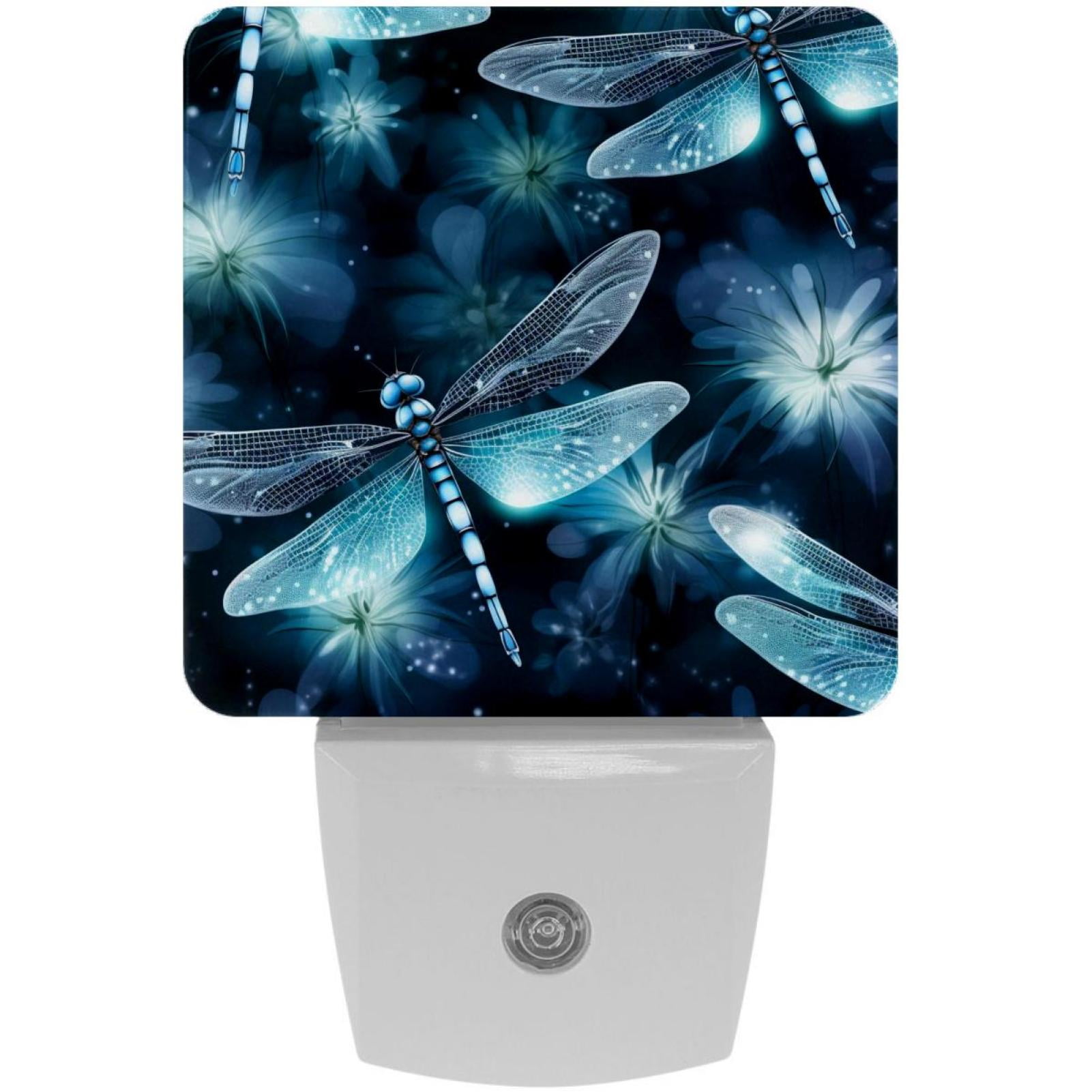 Dragonfly LED Square Night Lights - Stylish and Functional Nightlight ...