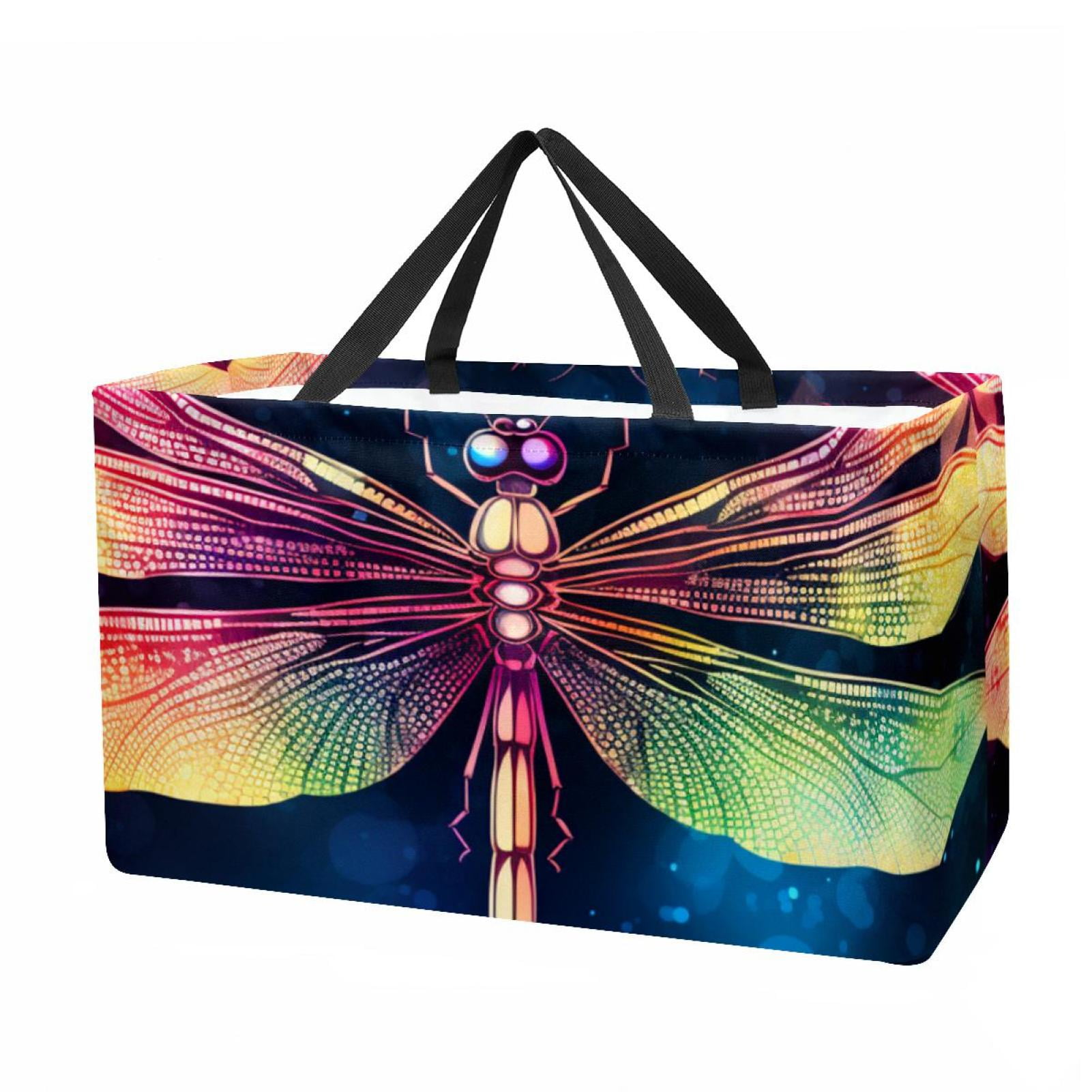 Dragonfly Large Capacity Reusable Foldable Cube Organizer with Oxford ...