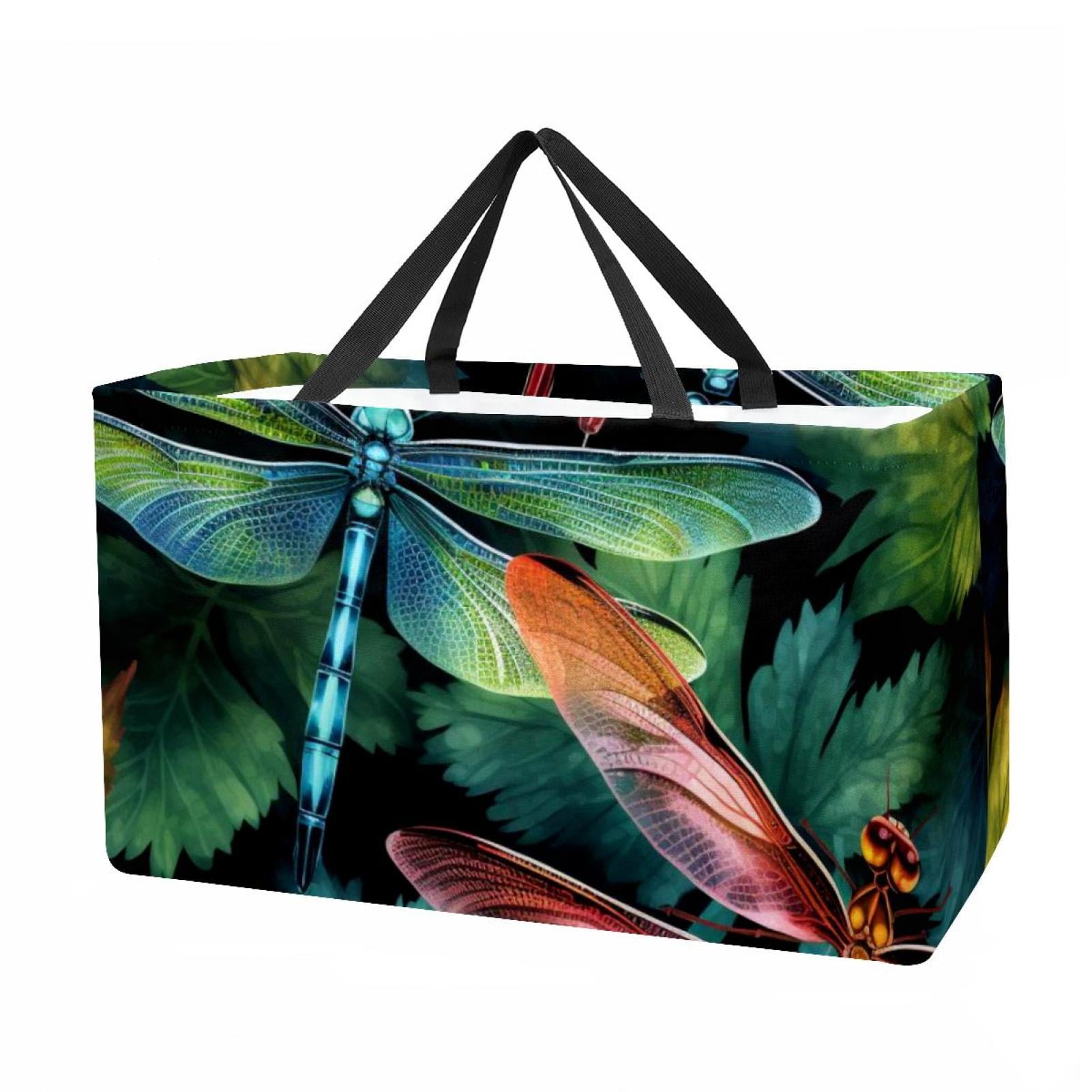 Dragonfly Large Capacity Reusable Foldable Oxford Cloth Toy Basket ...