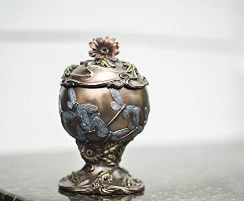 Dragonfly - Memorial Cremation and Decorative - Handcrafted Funeral Urn ...