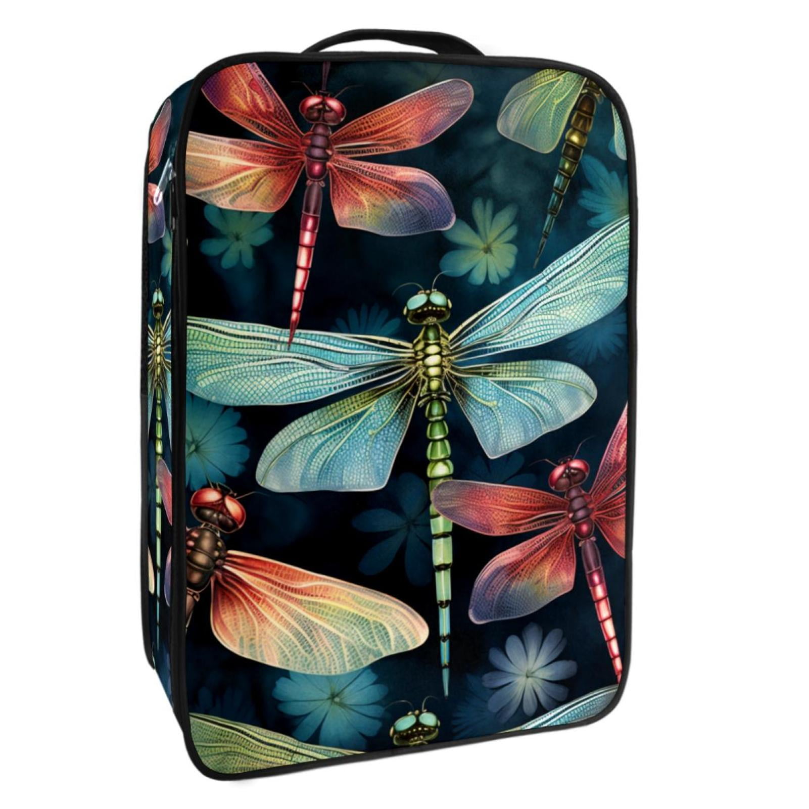 Dragonfly Polyester Shoe Boxes 23x31cm/9x12in - Shoe Storage Organizers ...