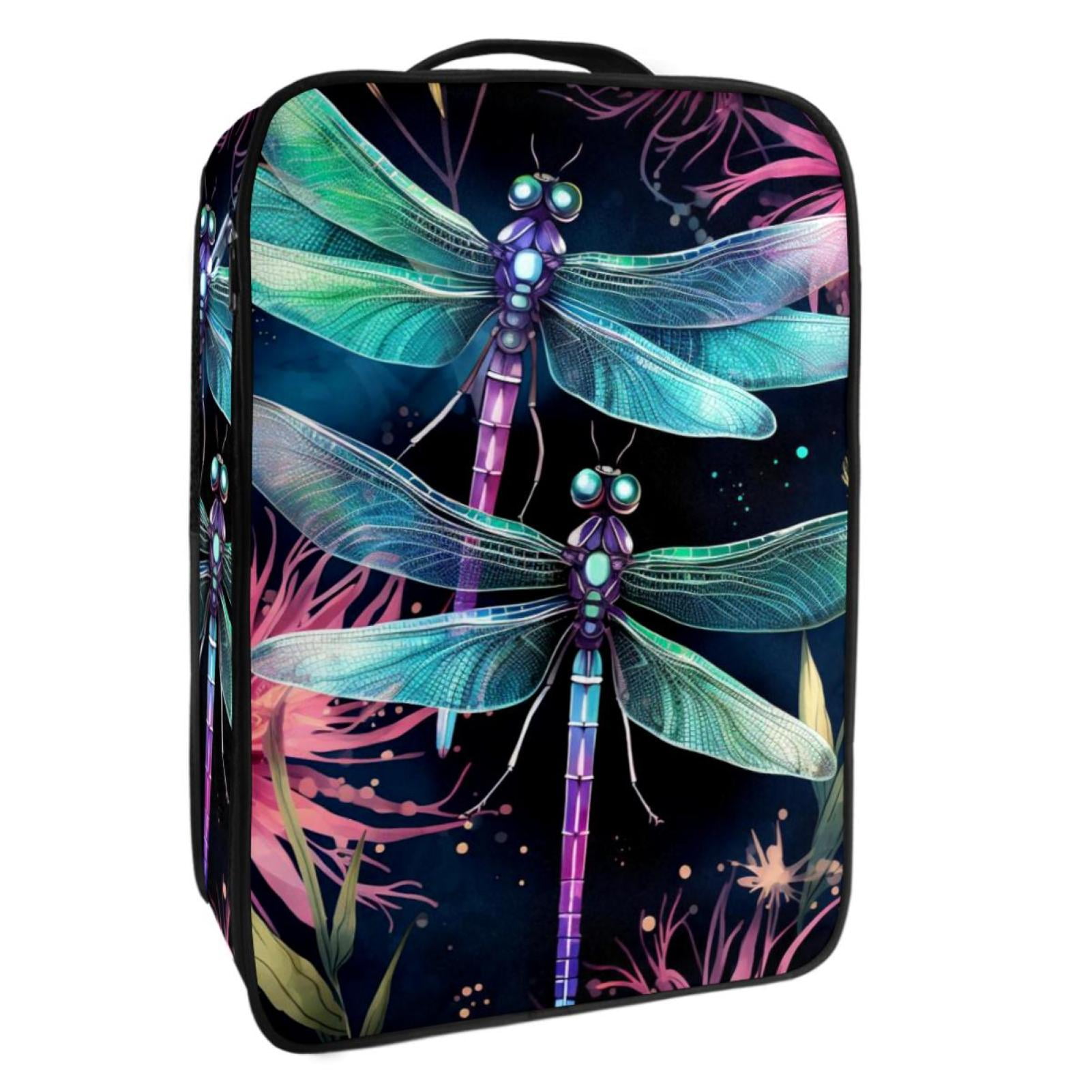 Dragonfly Polyester Shoe Boxes Organizer Storage Solution for Closet ...