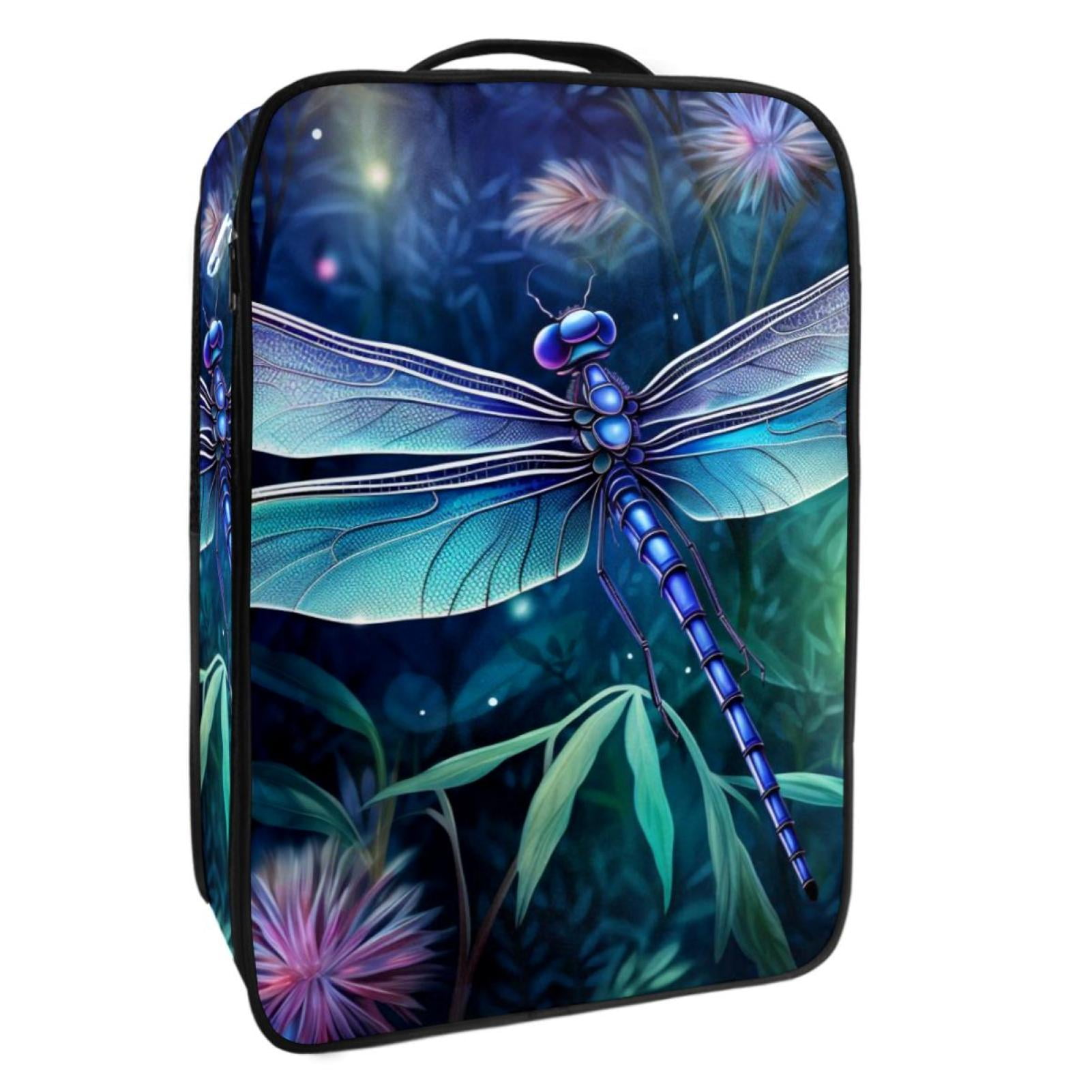 Dragonfly Polyester Shoe Storage Box Organizer - 23x31cm/9x12in Size ...